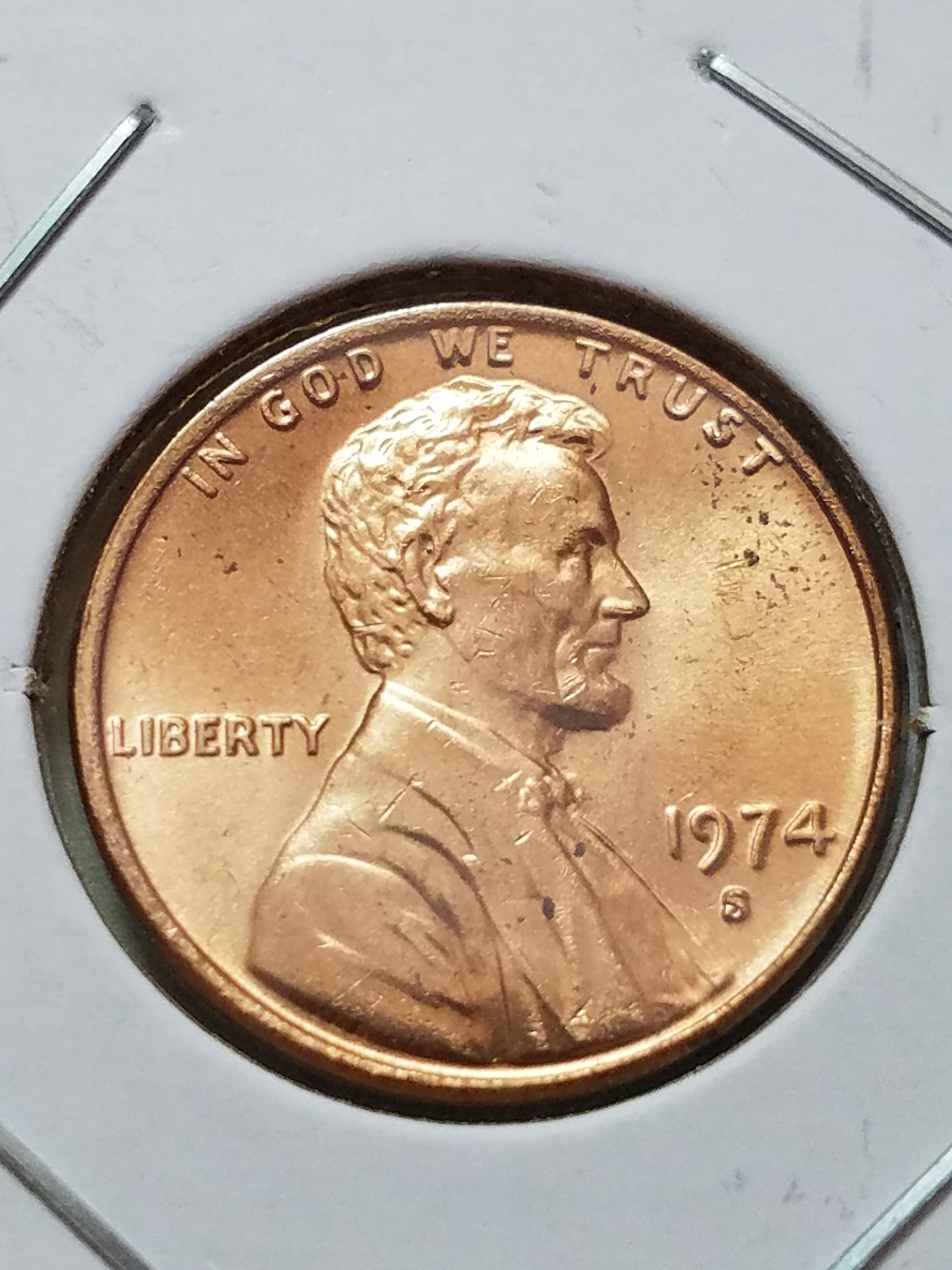 1974 S Lincoln Penny DDO and DDR Toned - For Sale, Buy Now Online ...
