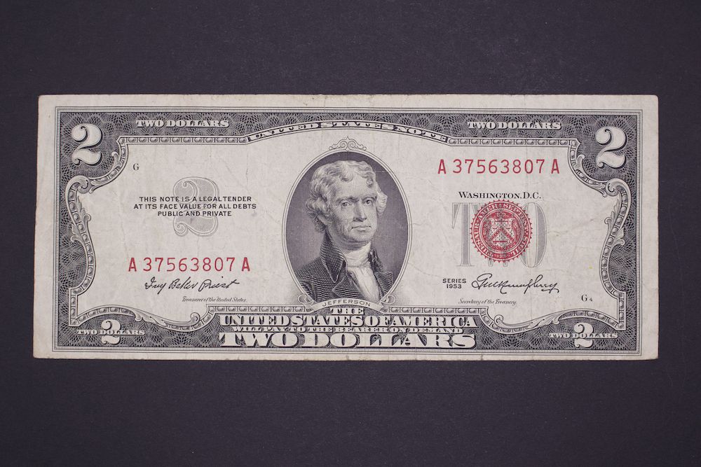 2 Dollar 1953 Red Seal For Sale Buy Now Online Item 777509 2 Dollar 1953 Red Seal For Sale Buy Now Online Item 777509