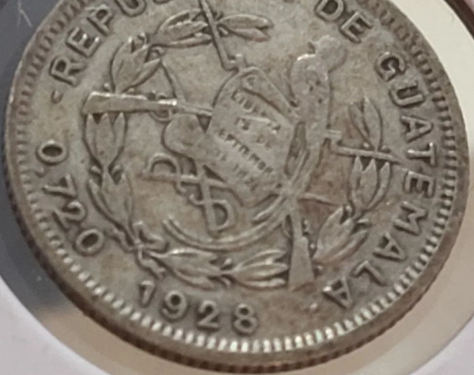 1949 Guatemalan 5 Centavos *SILVER* Coin! - For Sale, Buy Now Online ...