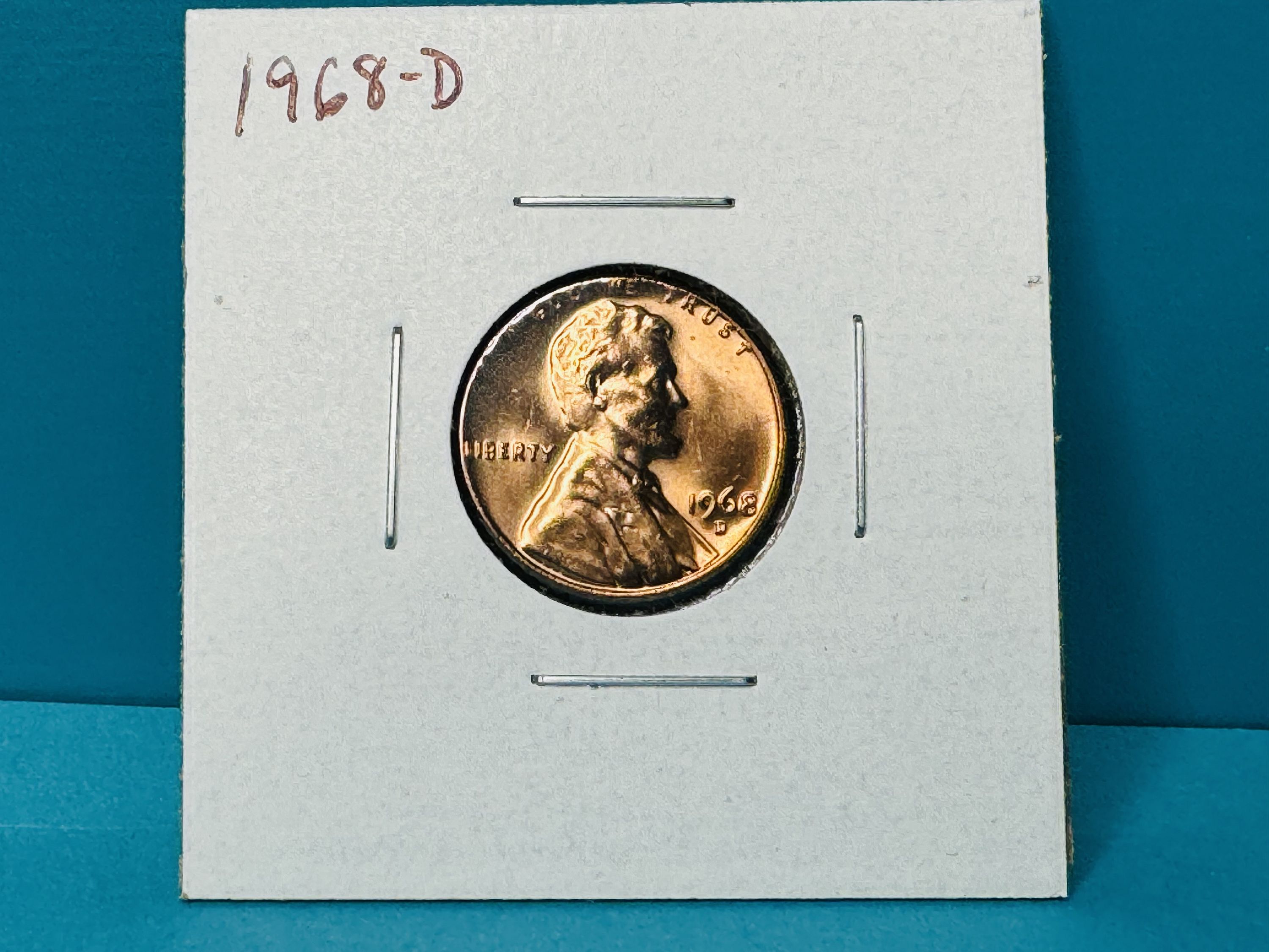 1968-D Lincoln Memorial Cent - For Sale, Buy Now Online - Item #778919
