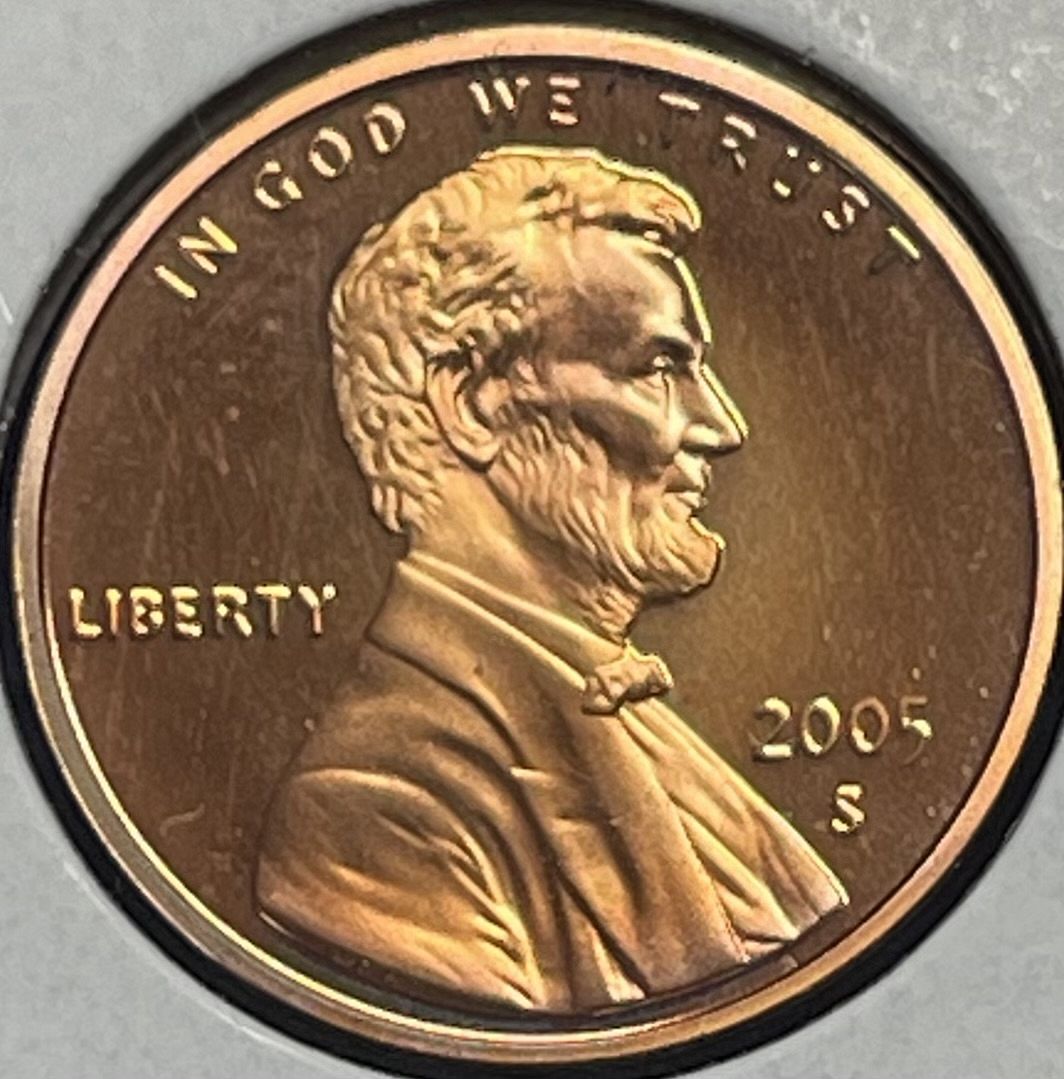 2005-S Lincoln Memorial Cent ~ Flashy Proof Pulled from Proof Set - For ...