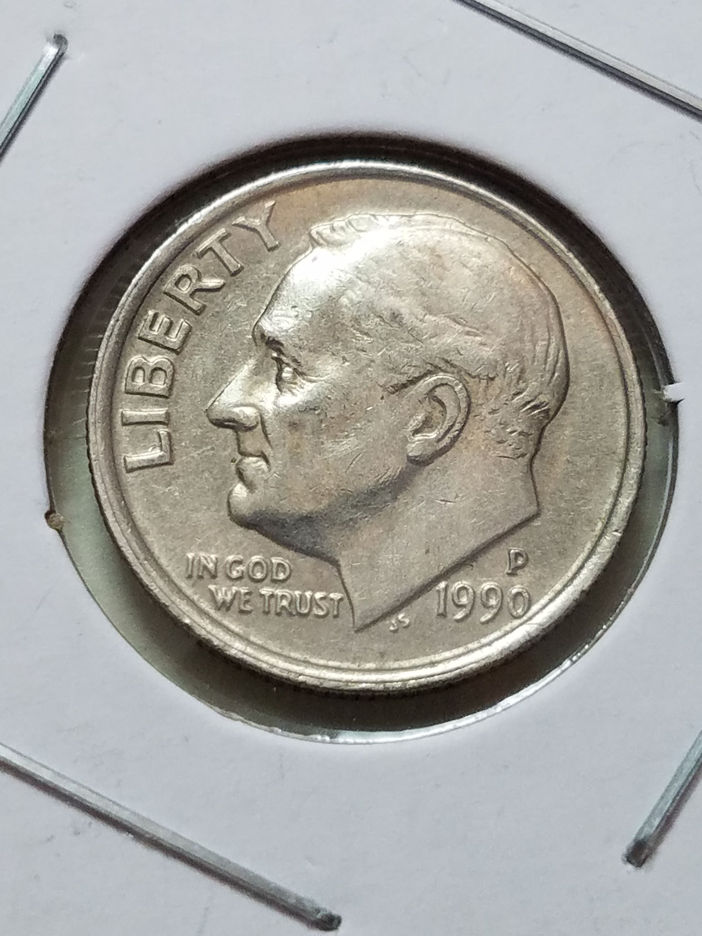 1990 P Roosevelt Dime DDO and Off Center - For Sale, Buy Now Online ...