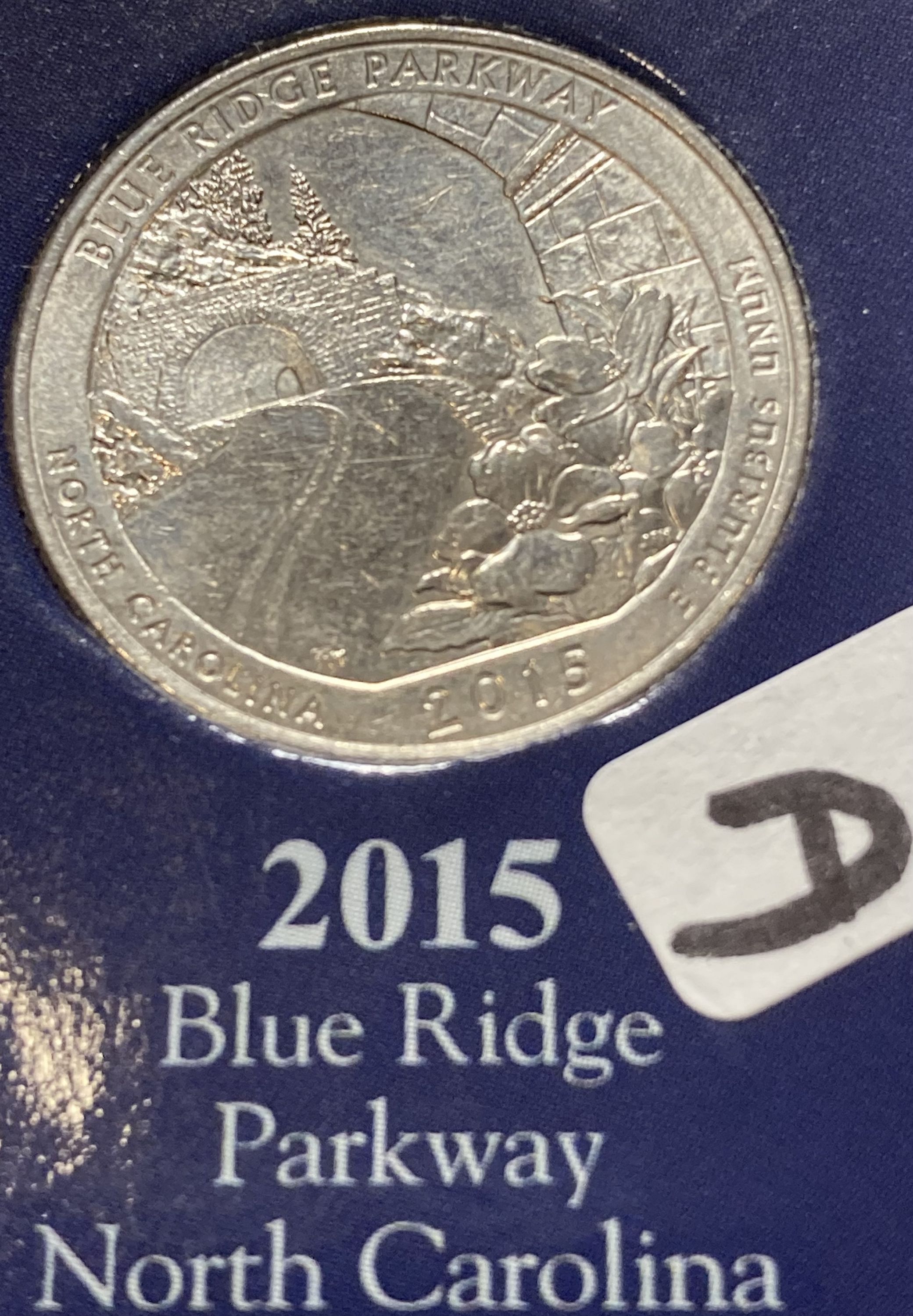 2015 D Blue Ridge Parkway America The Beautiful Quarters - For Sale ...