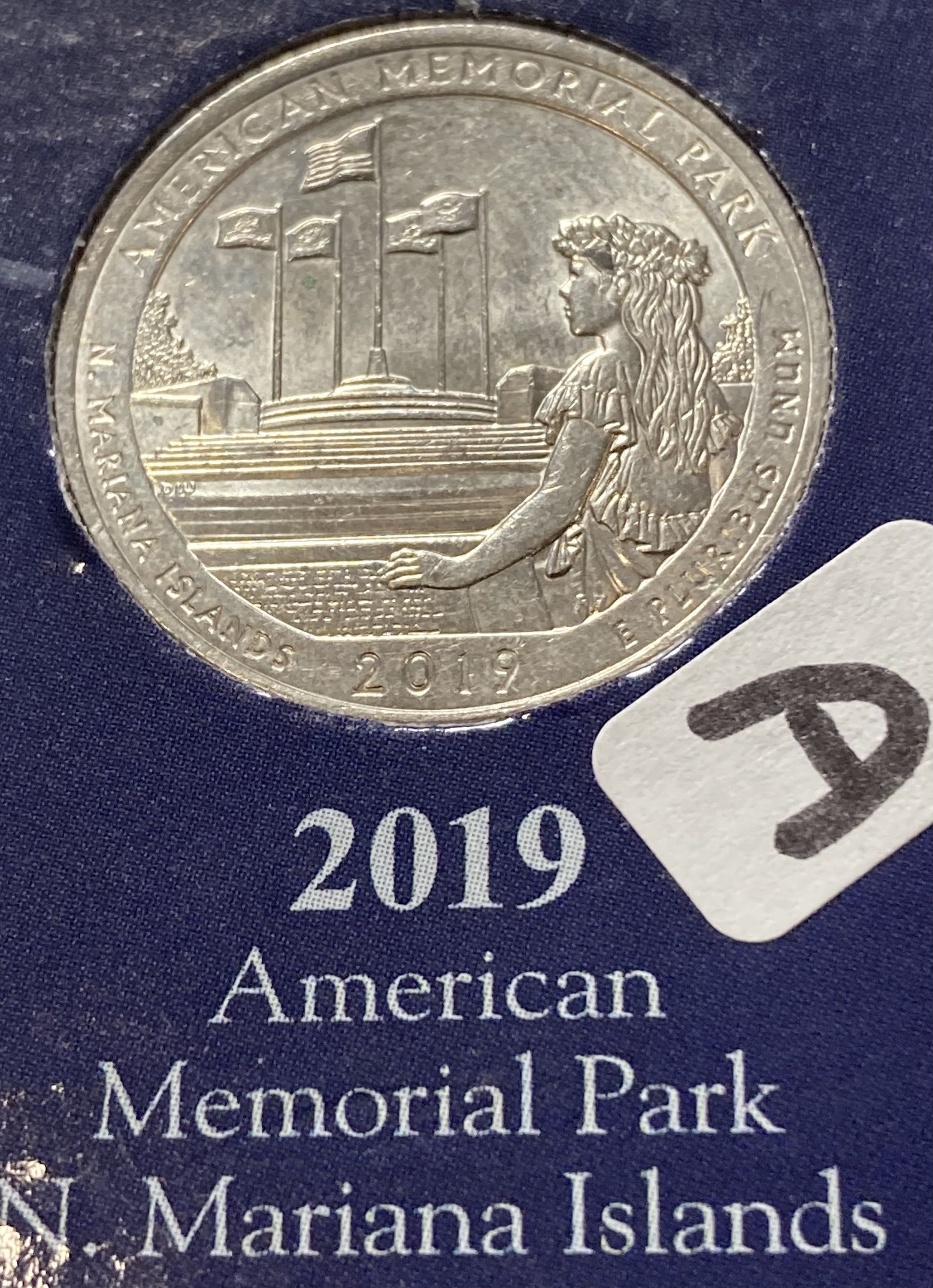 2019 D American Memorial Park America The Beautiful Quarters - For Sale ...