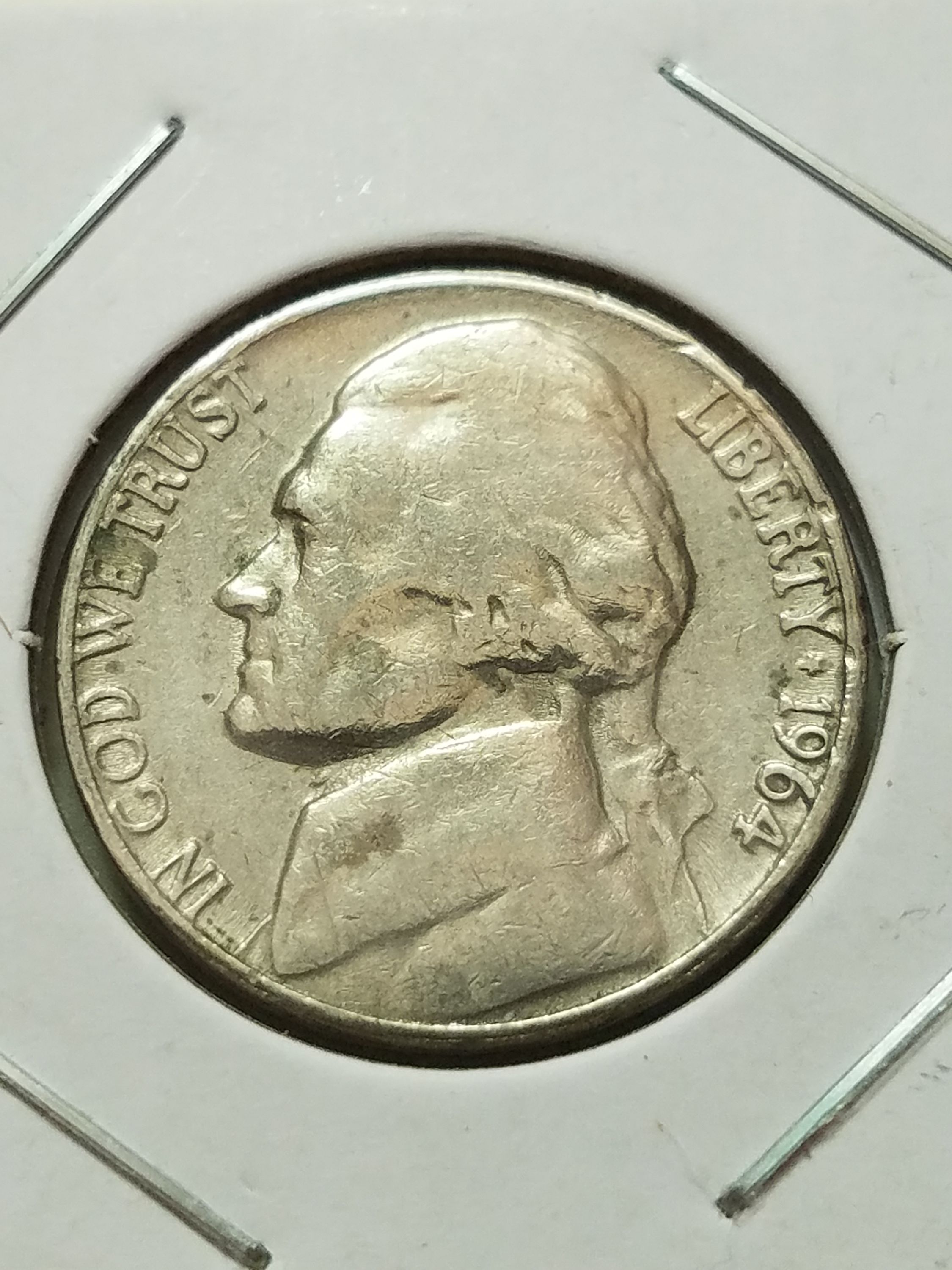 1964 D Jefferson Nickel Mint Mark Error - For Sale, Buy Now Online ...