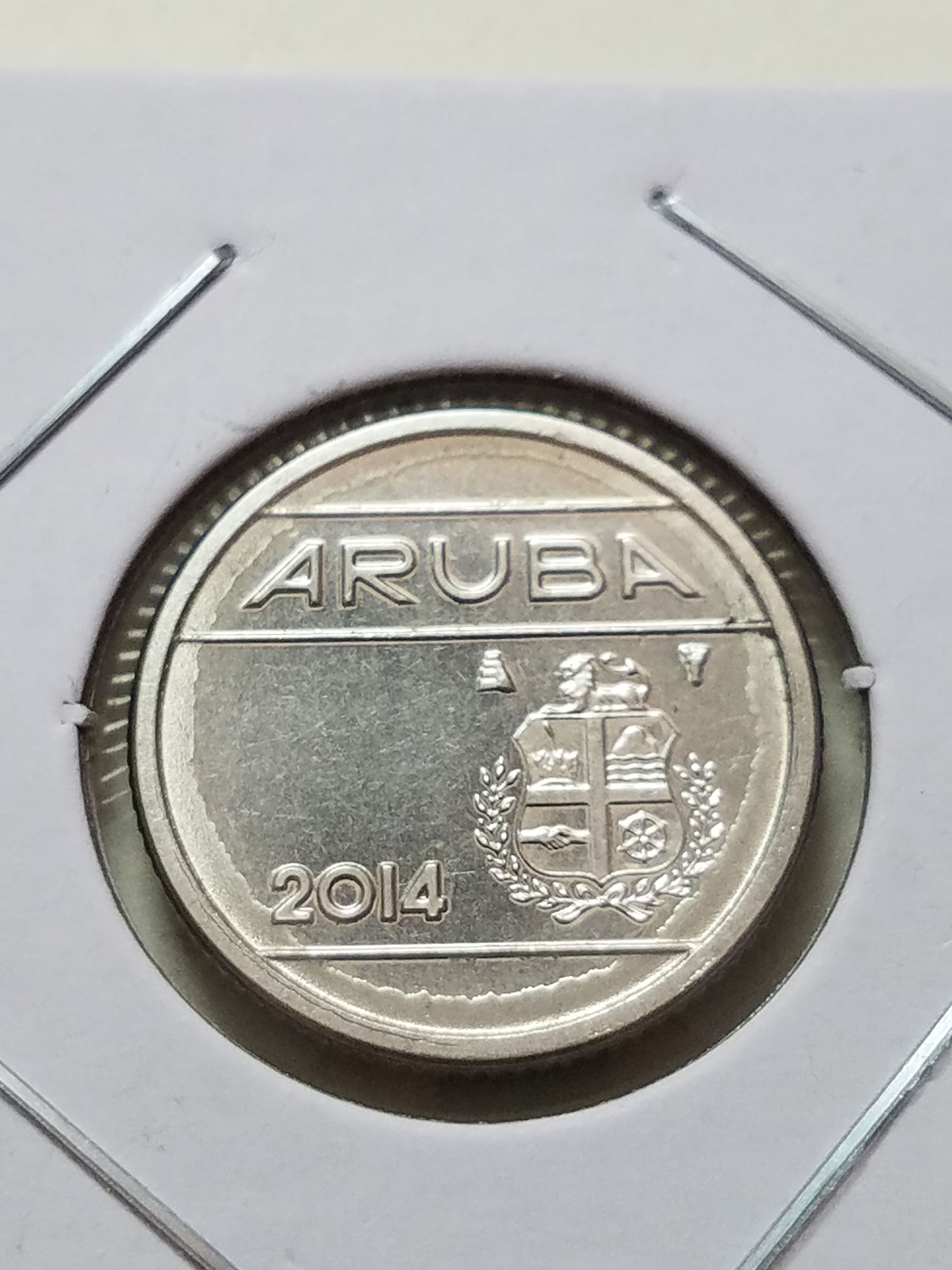 2014 Aruba 10 Cents - For Sale, Buy Now Online - Item #779819
