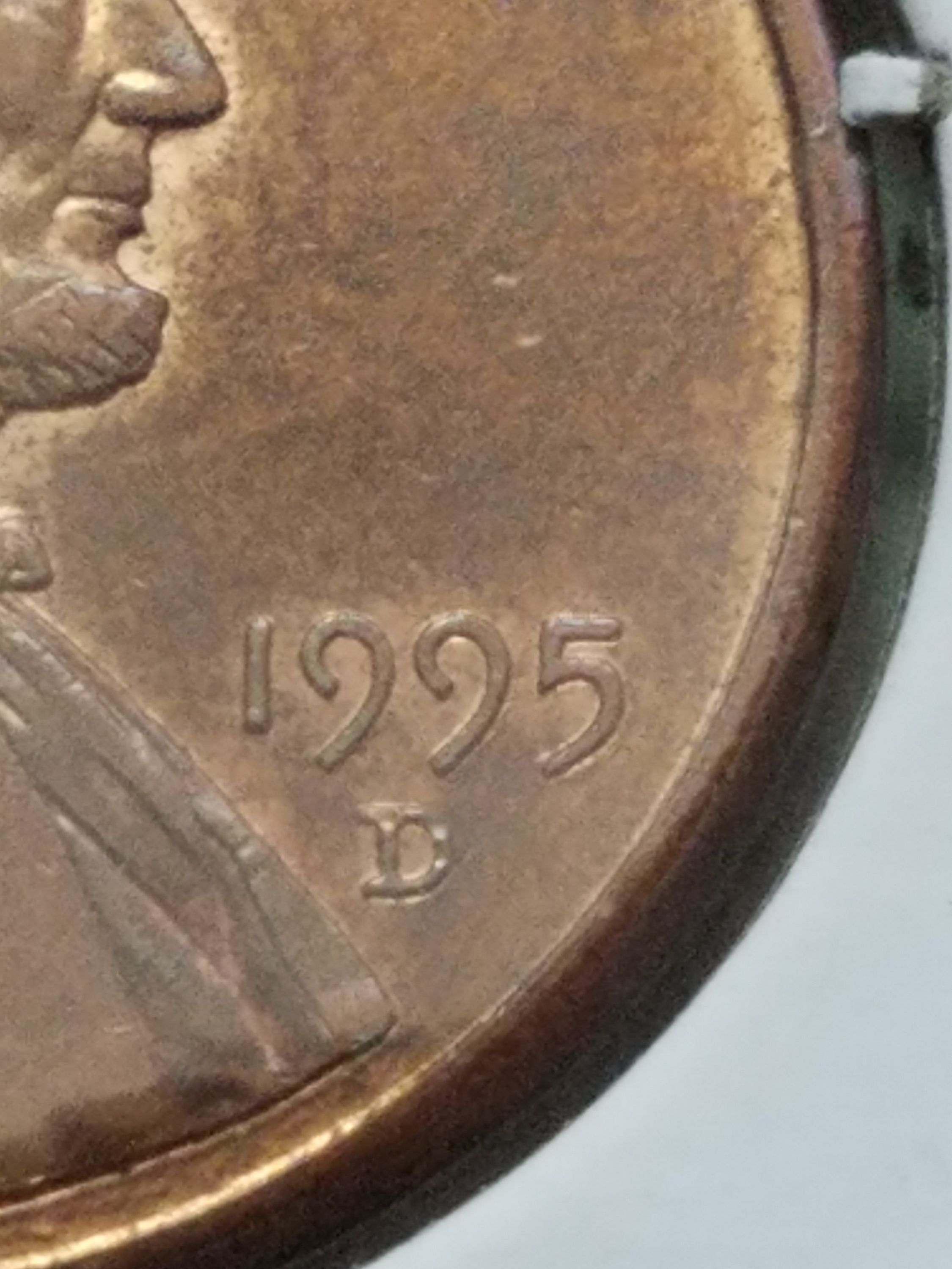 1995 D Lincoln Penny DDO and Off Center - For Sale, Buy Now Online ...
