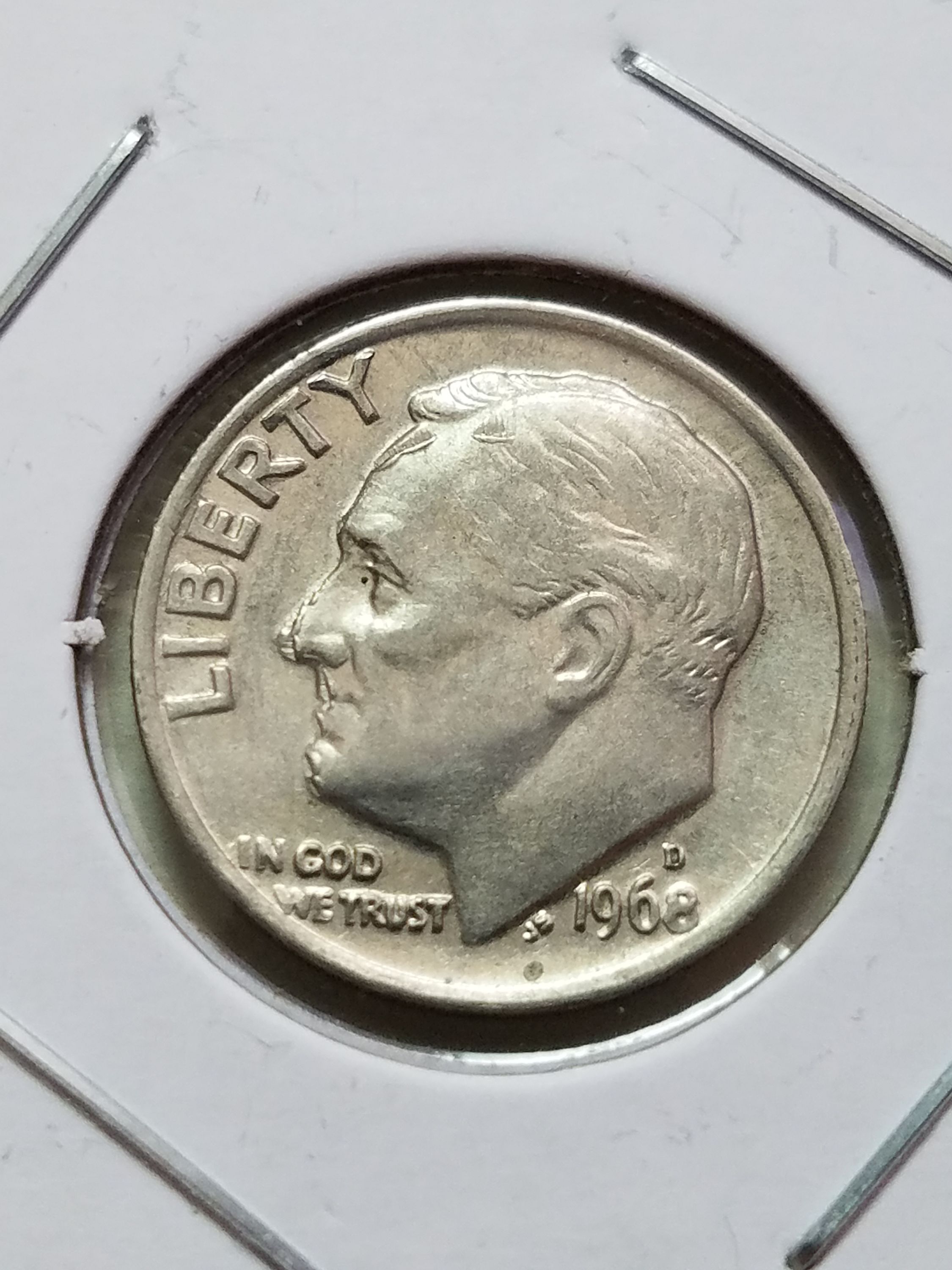 1968 D Roosevelt Dime DDO DDR - For Sale, Buy Now Online - Item #779964