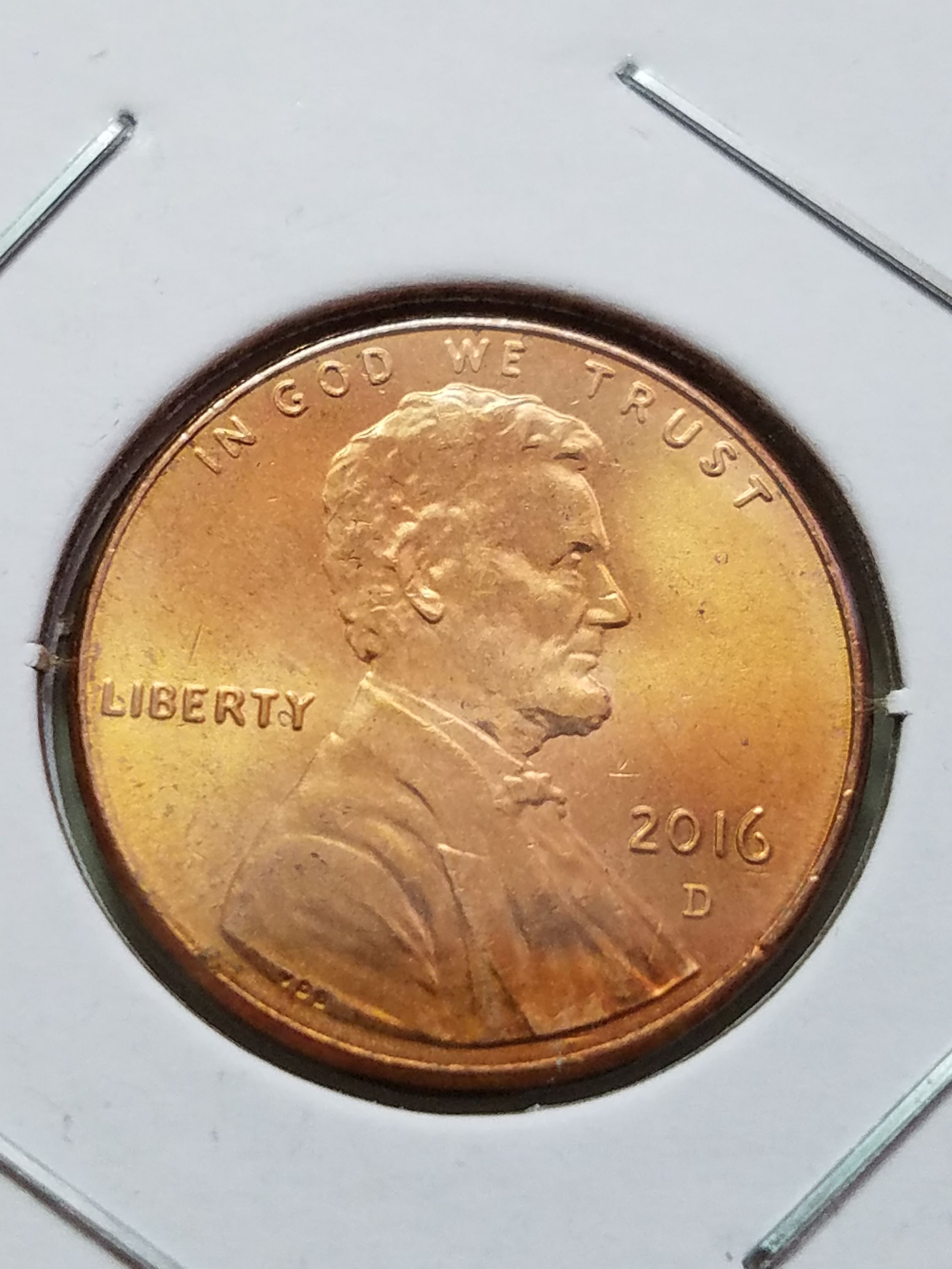 2016 D Lincoln Penny DDO and Toned - For Sale, Buy Now Online - Item ...