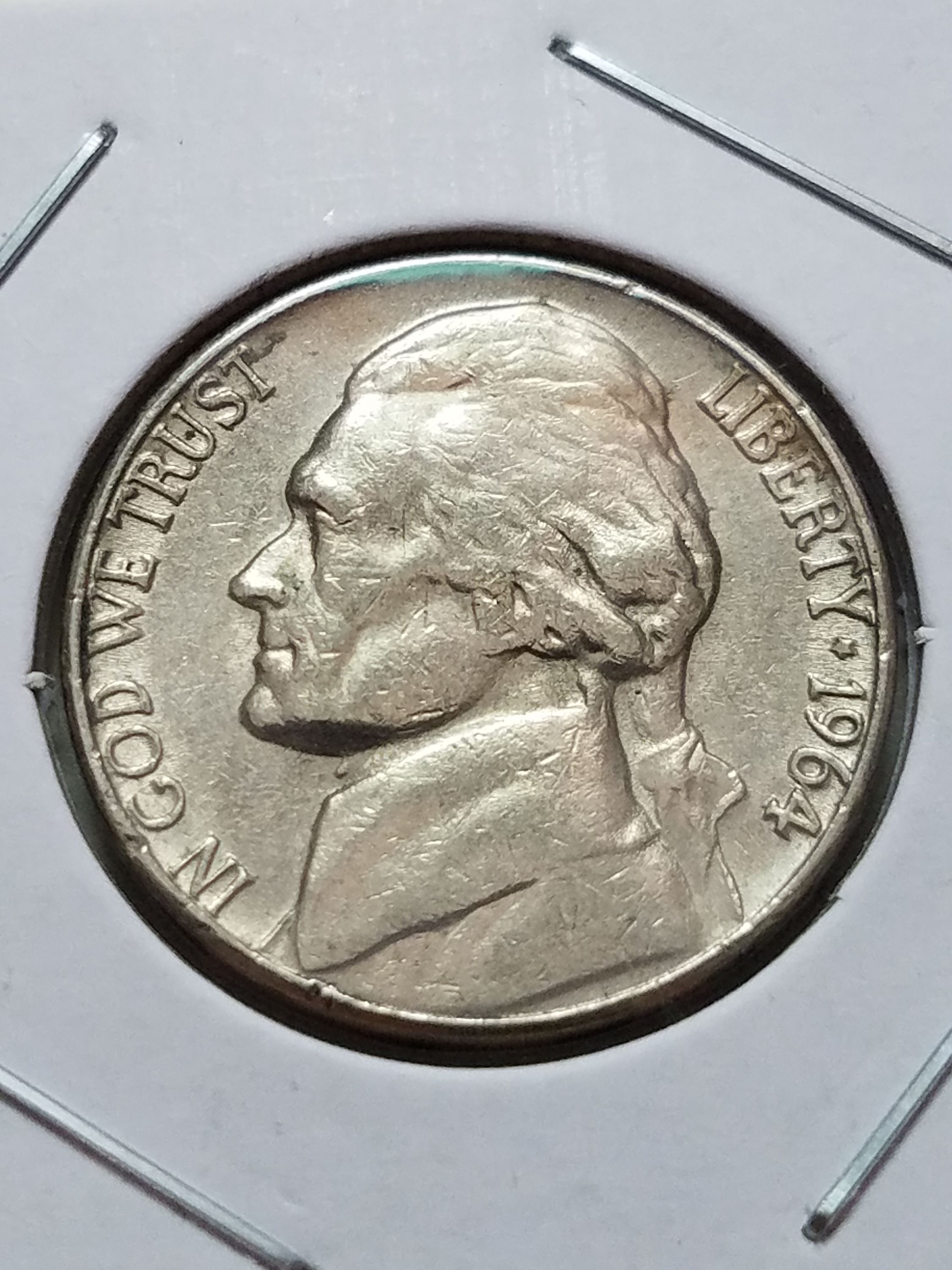 1964 D Jefferson Nickel Mint Mark Error - For Sale, Buy Now Online ...