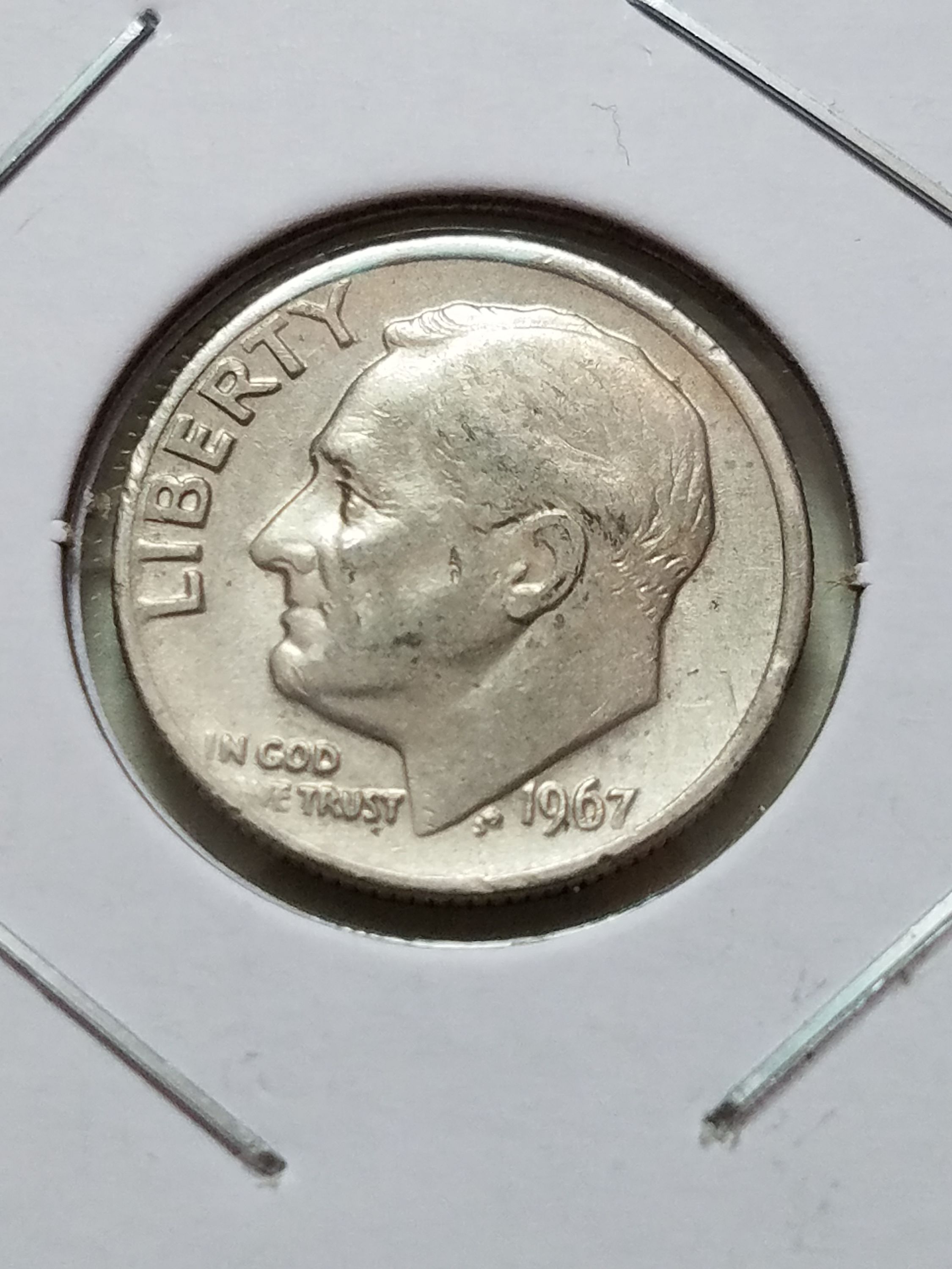 1967 P Roosevelt Dime DDO - For Sale, Buy Now Online - Item #780241