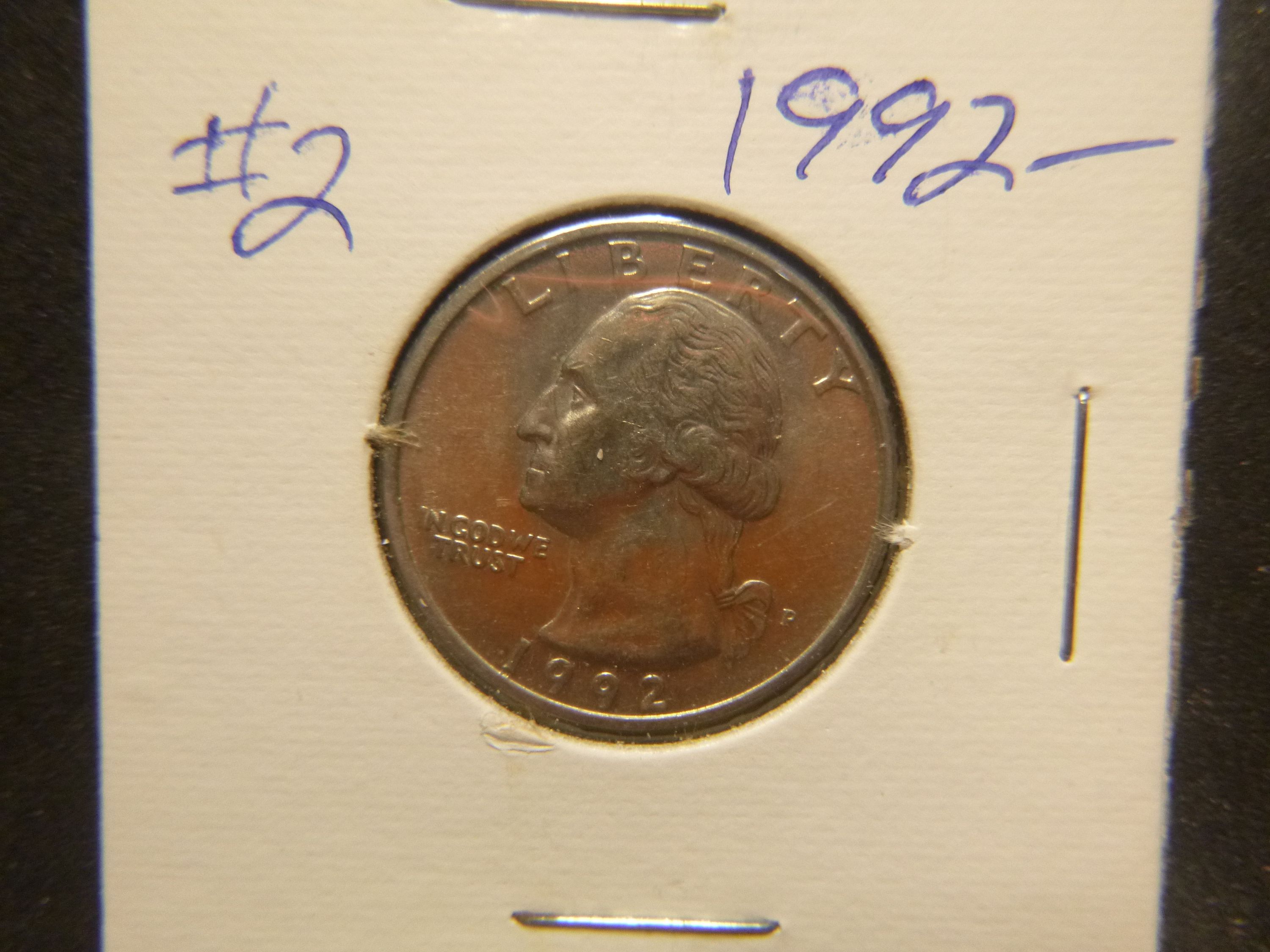1992 P Washington Quarters - For Sale, Buy Now Online - Item #780535