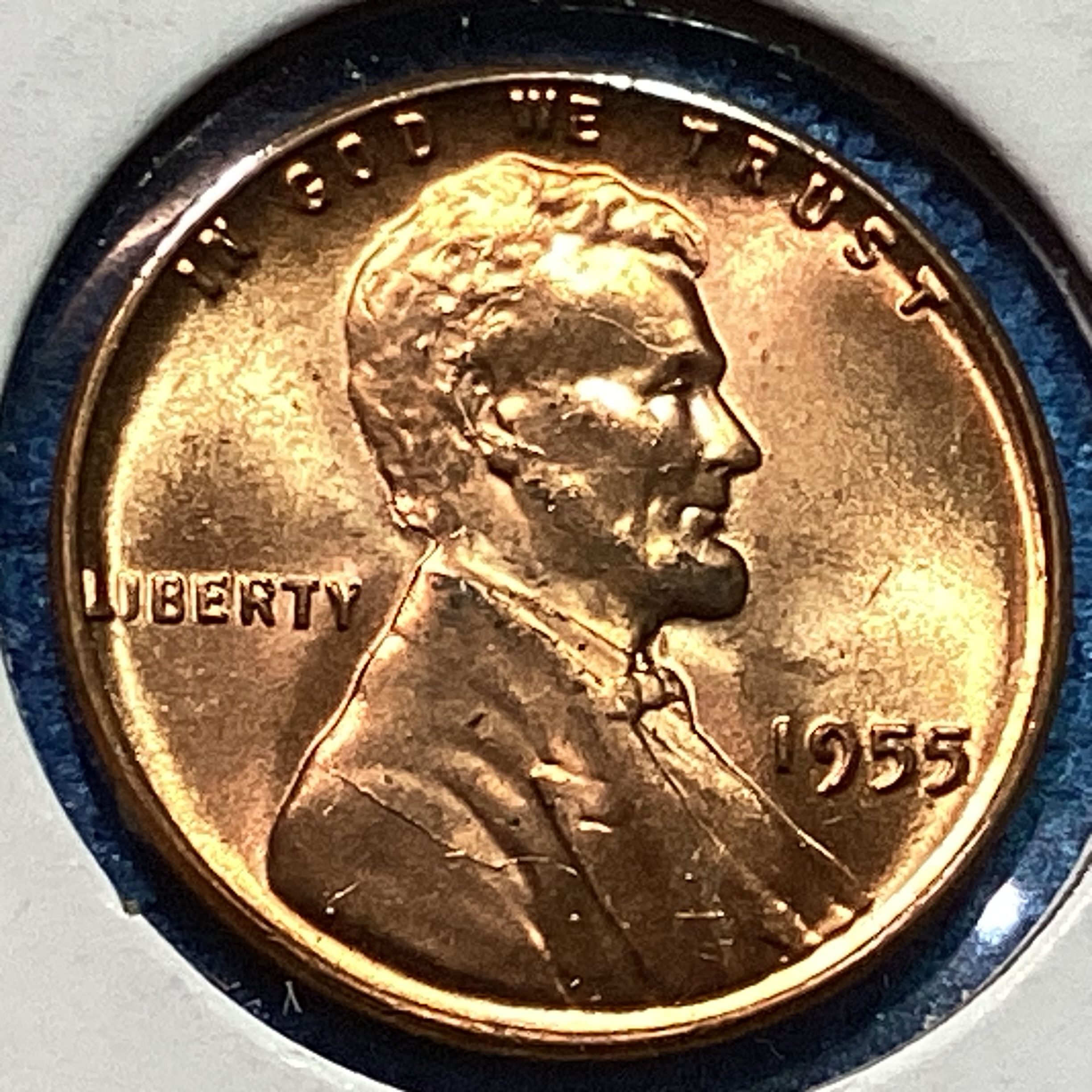 1955. P Lincoln Wheat Cent - For Sale, Buy Now Online - Item #782230