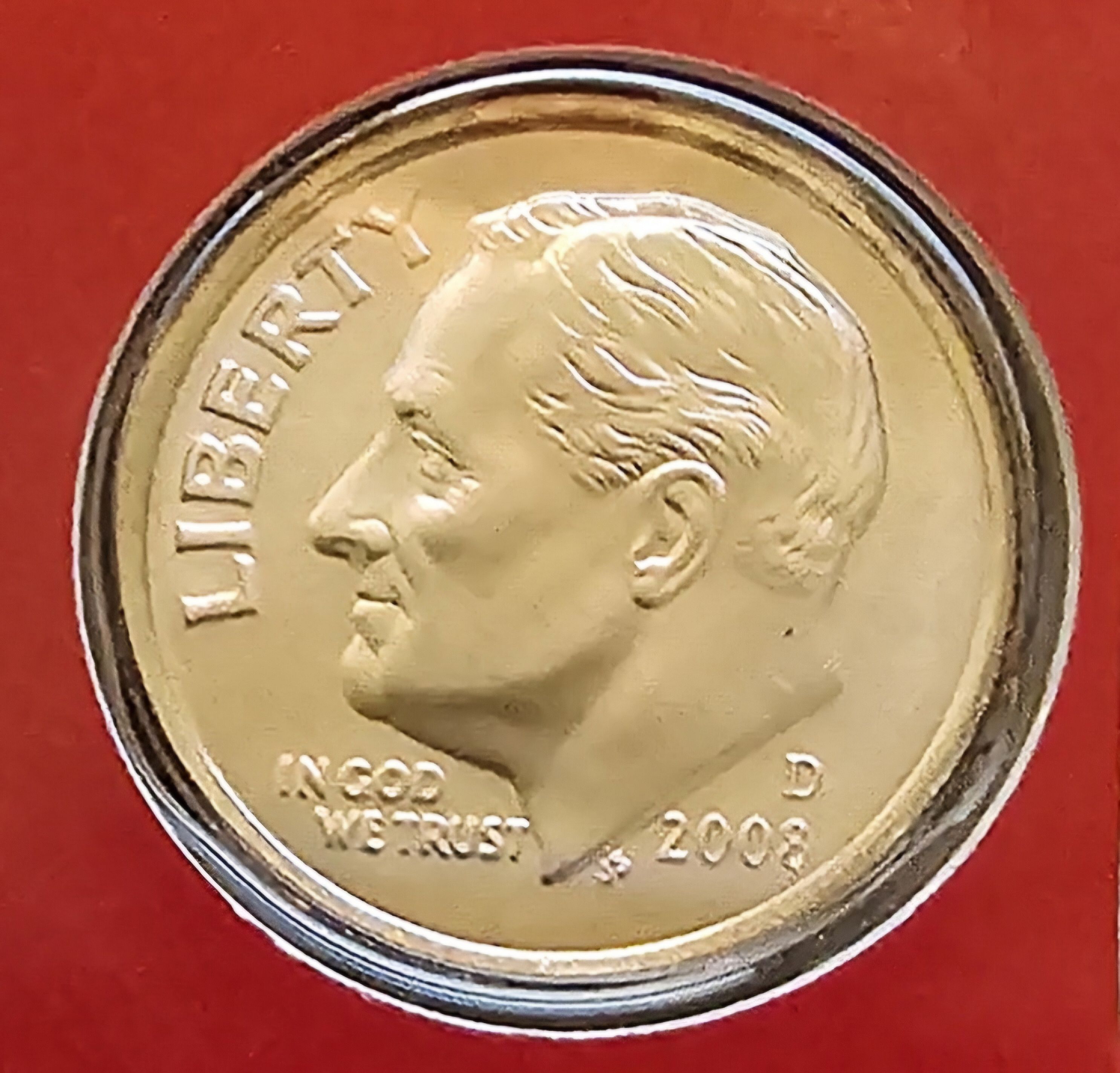 2008-D Roosevelt Dime - BU in Original Mint Cello - For Sale, Buy Now ...