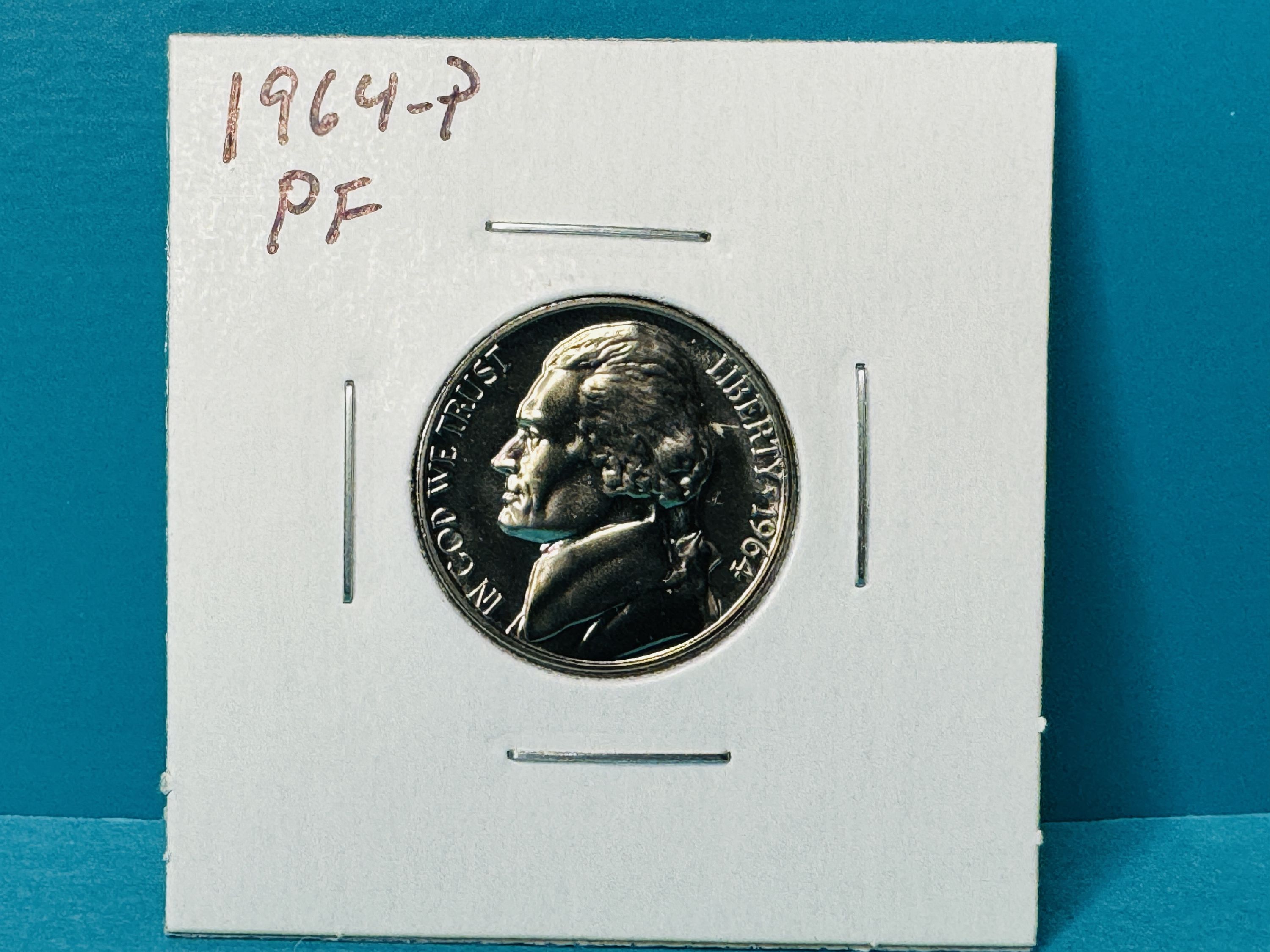 1964-P Proof Jefferson Nickel - For Sale, Buy Now Online - Item #786575