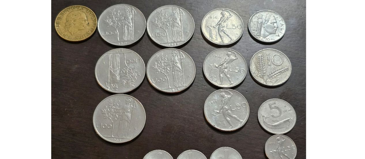 *SIXTEEN* Italian Coins - Most Vintage & Includes WWII/1941 20 ...