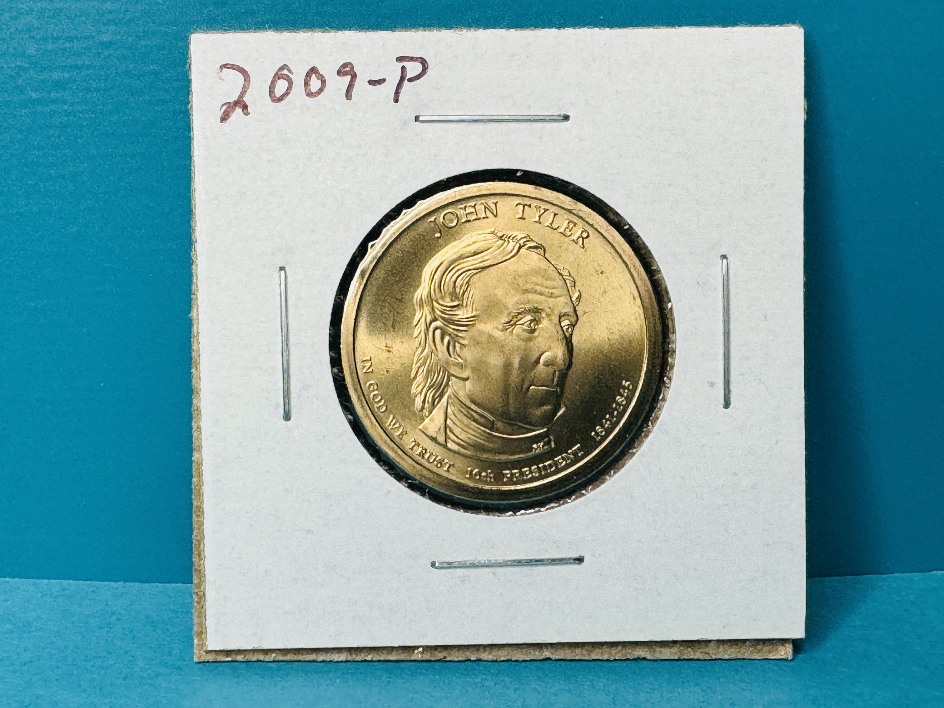 2009-P John Tyler Presidential Dollar - For Sale, Buy Now Online - Item ...