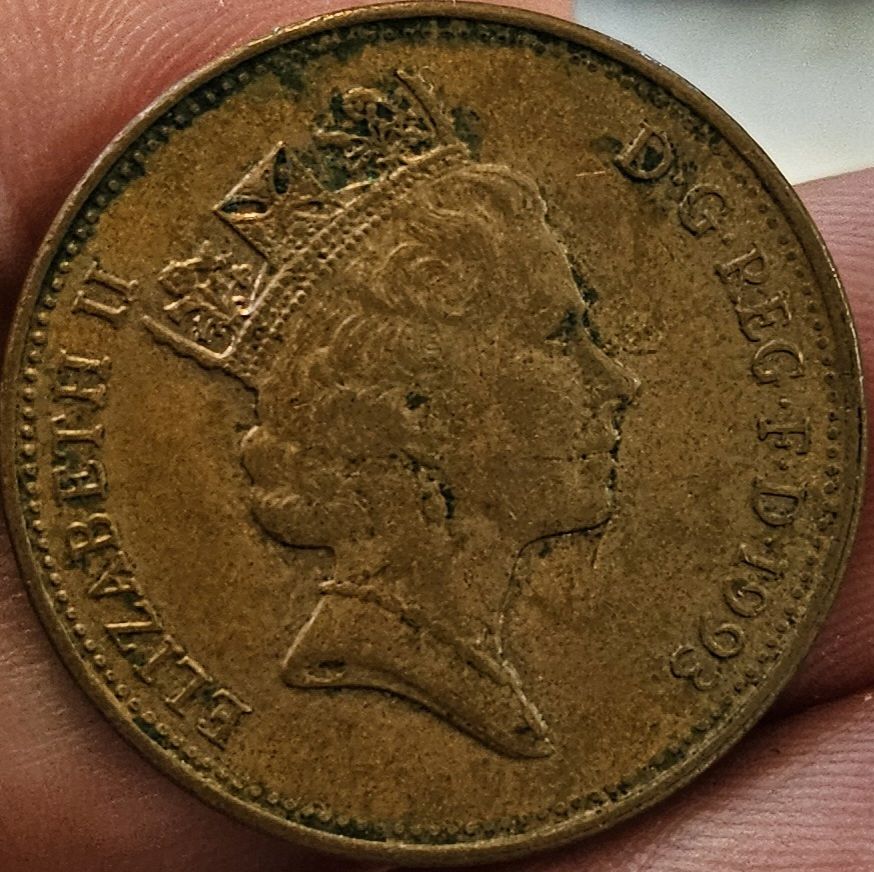 United Kingdom 2 Pence 1993 VF - For Sale, Buy Now Online - Item #786943