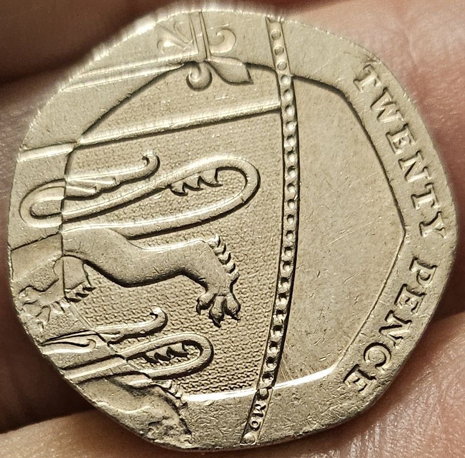 United Kingdom 20 Pence 2015 AU - For Sale, Buy Now Online - Item #788061
