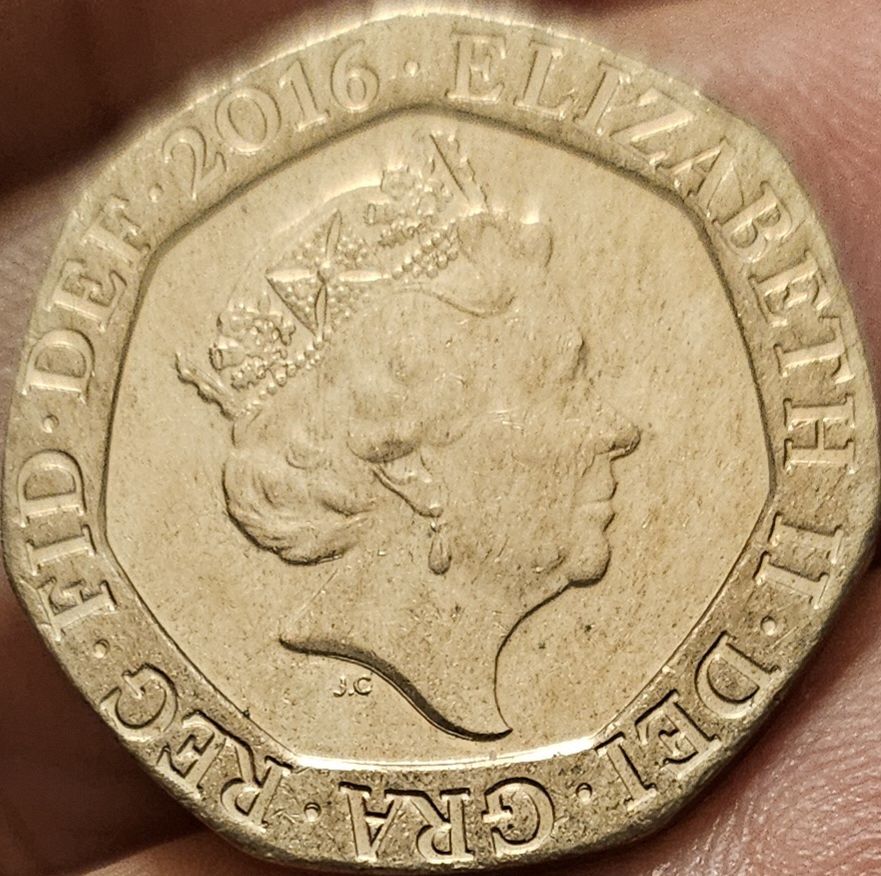 United Kingdom 20 Pence 2016 XF - For Sale, Buy Now Online - Item #788062