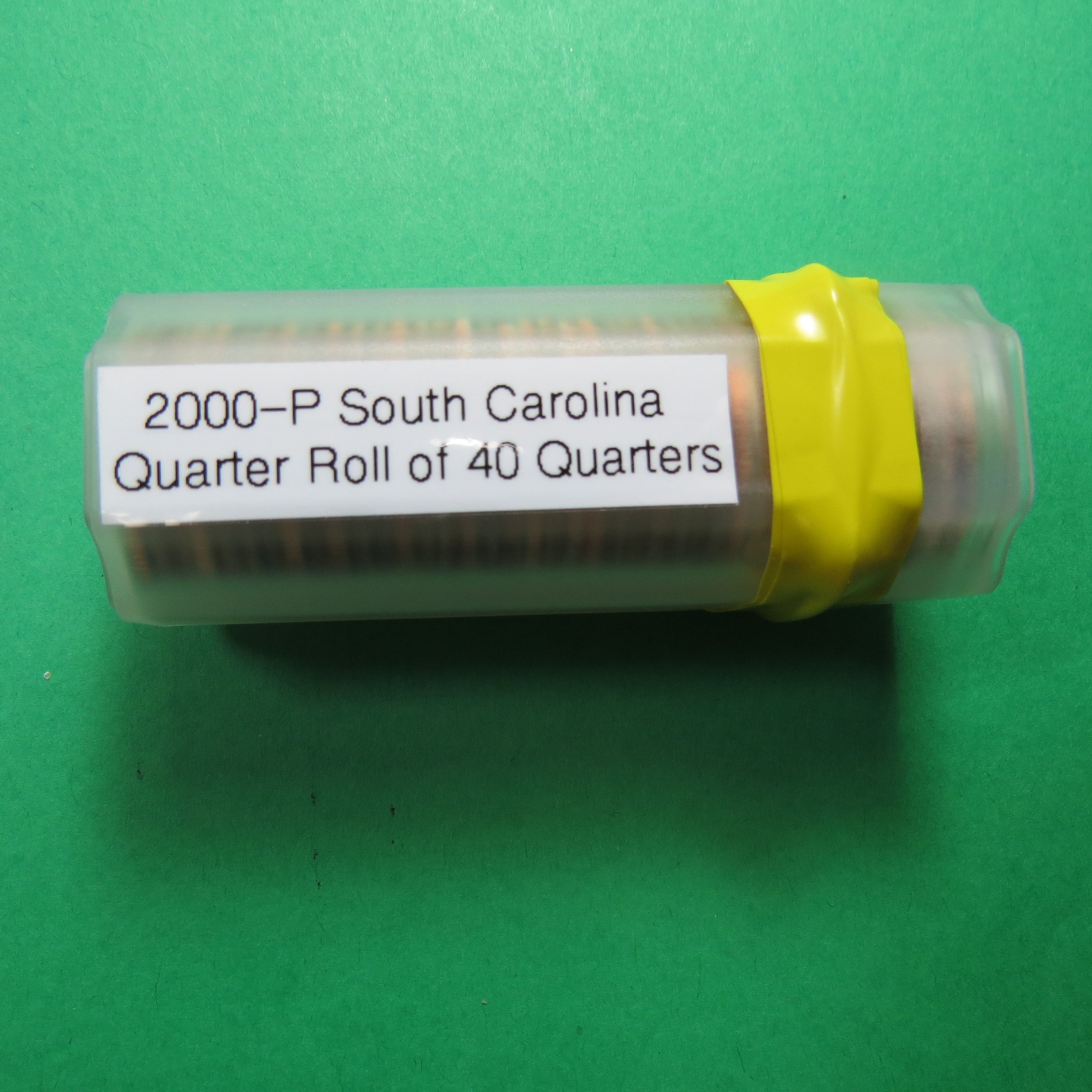 2000-P SOUTH CAROLINA UNCIRCULATED STATE QUARTER ROLL (40 COINS) Lot ...