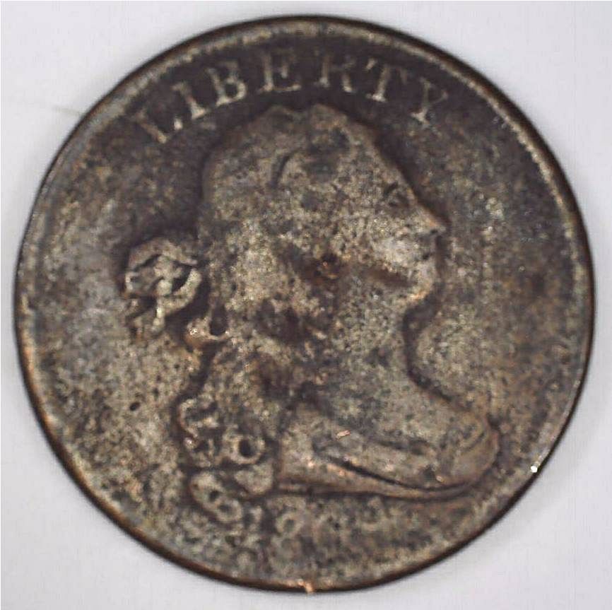 1804 P Draped Bust Half Cent: Crosslet 4 -Stems - For Sale, Buy Now ...