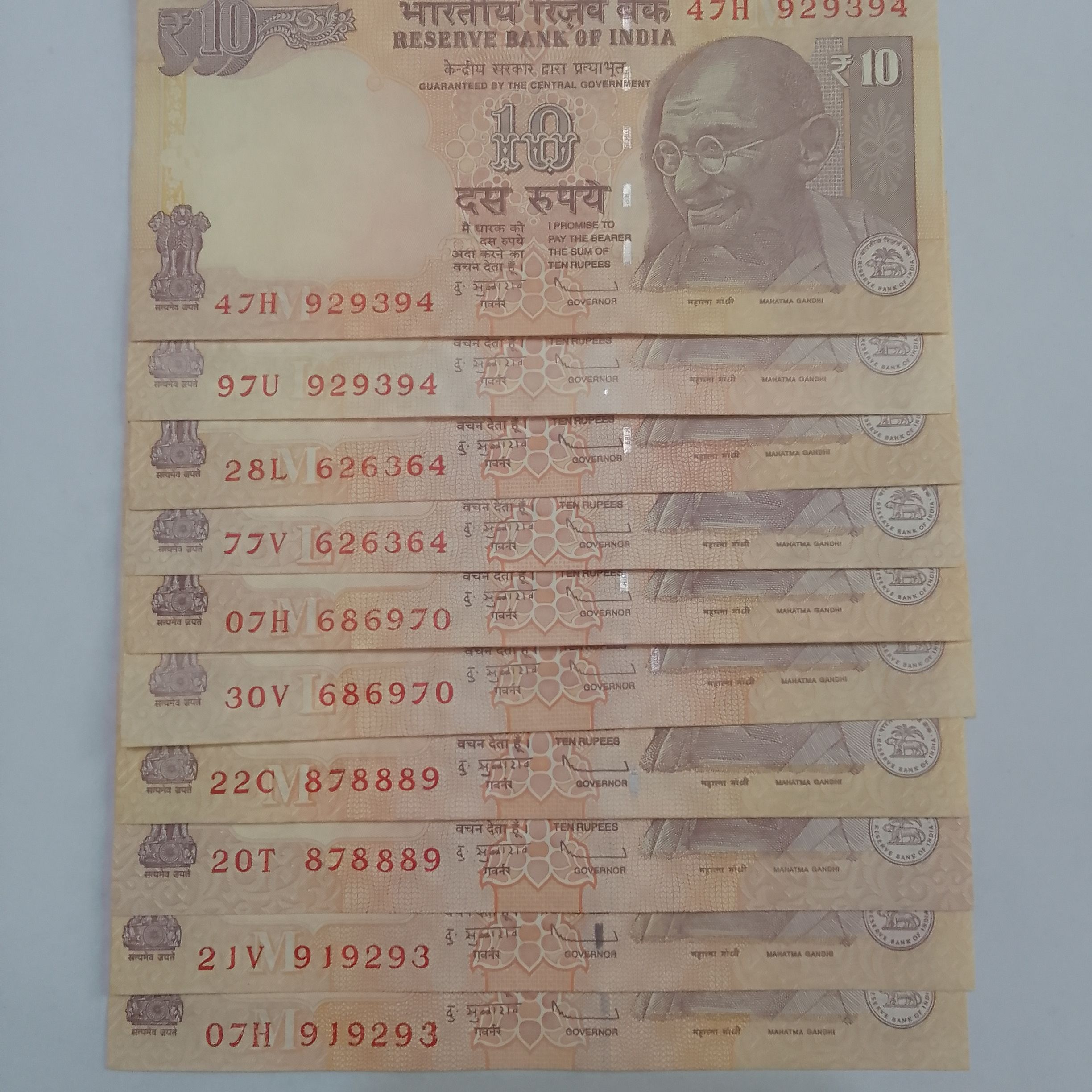 (DD9) india FANCY All 10 unc lot...5 pair - For Sale, Buy Now Online ...
