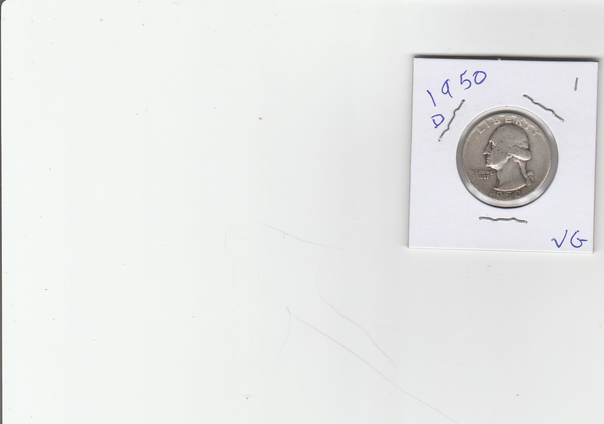 1950 D WASHINGTON QUARTER - For Sale, Buy Now Online - Item #791887