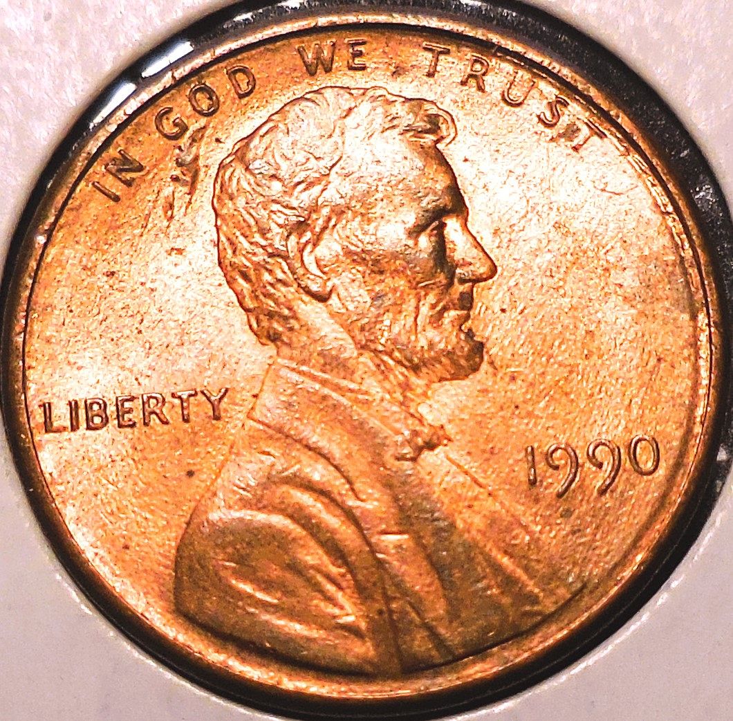 1990-P Lincoln Cent Error Coin - For Sale, Buy Now Online - Item #793865