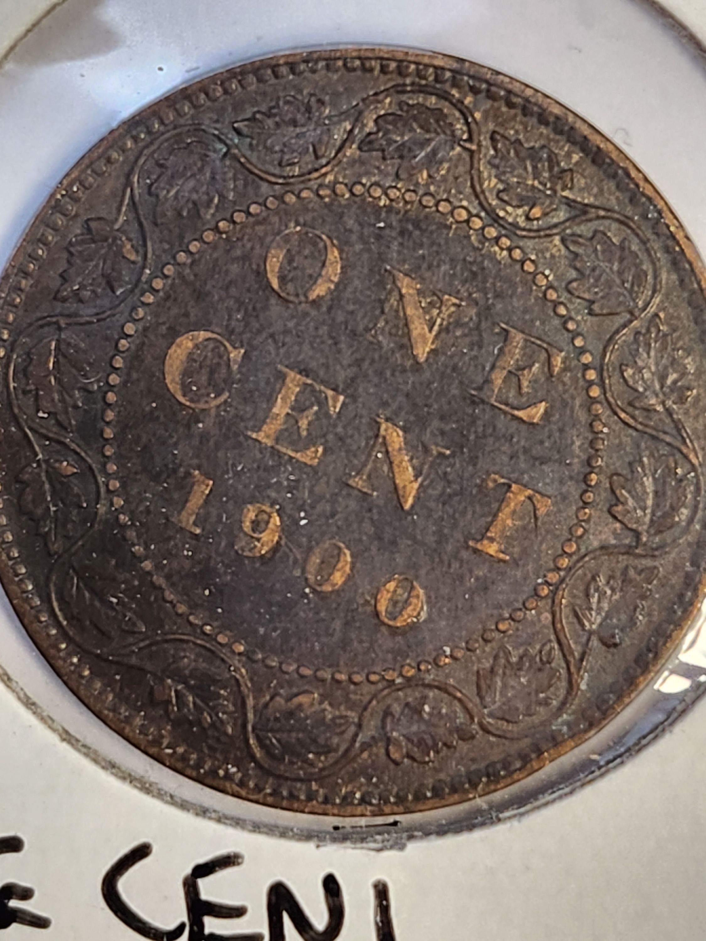 1900 H Canada 1 Large Cent Coin - For Sale, Buy Now Online - Item #795293