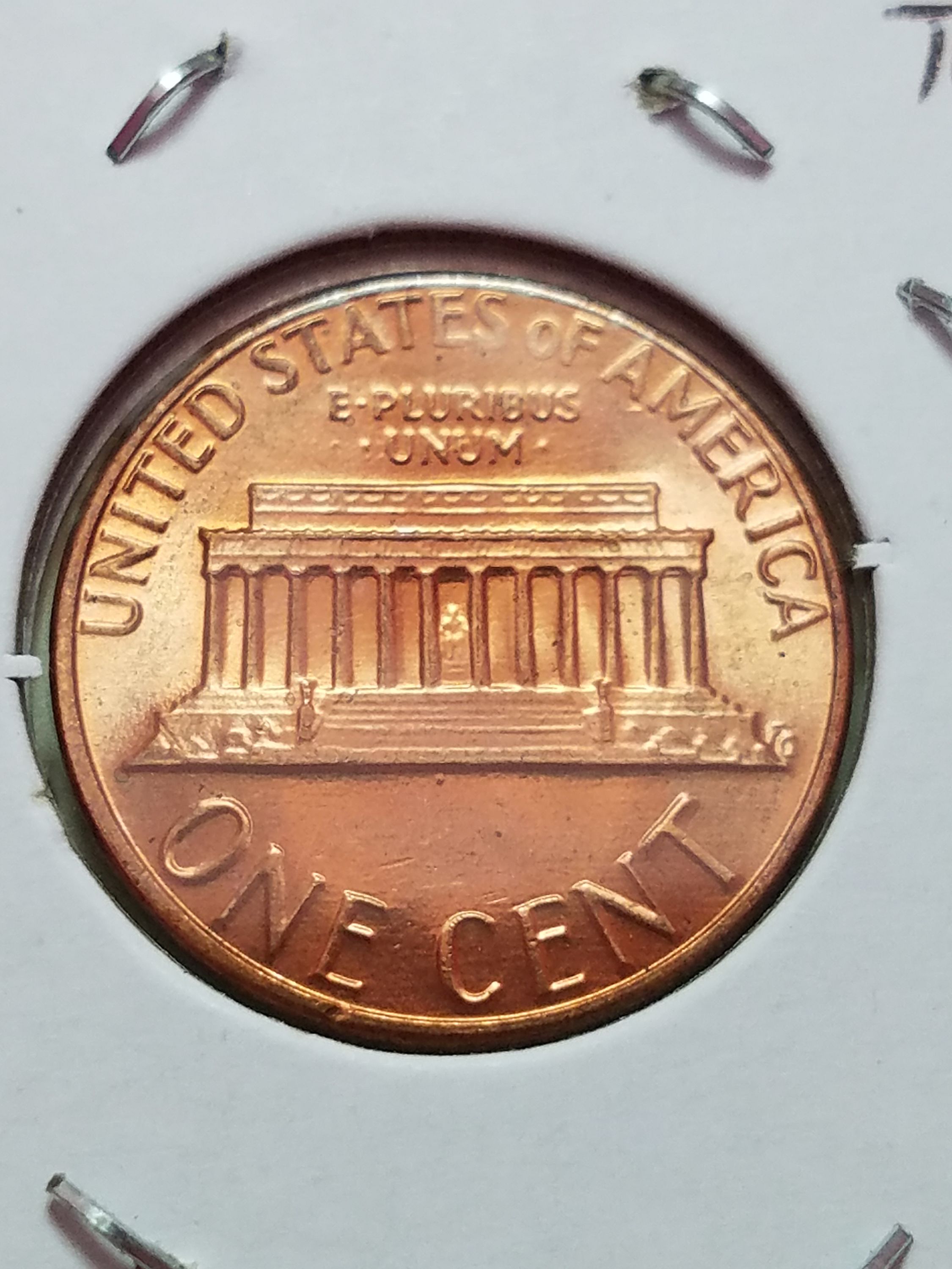 1985 D Lincoln Penny Double Off Center and Toned - For Sale, Buy Now ...