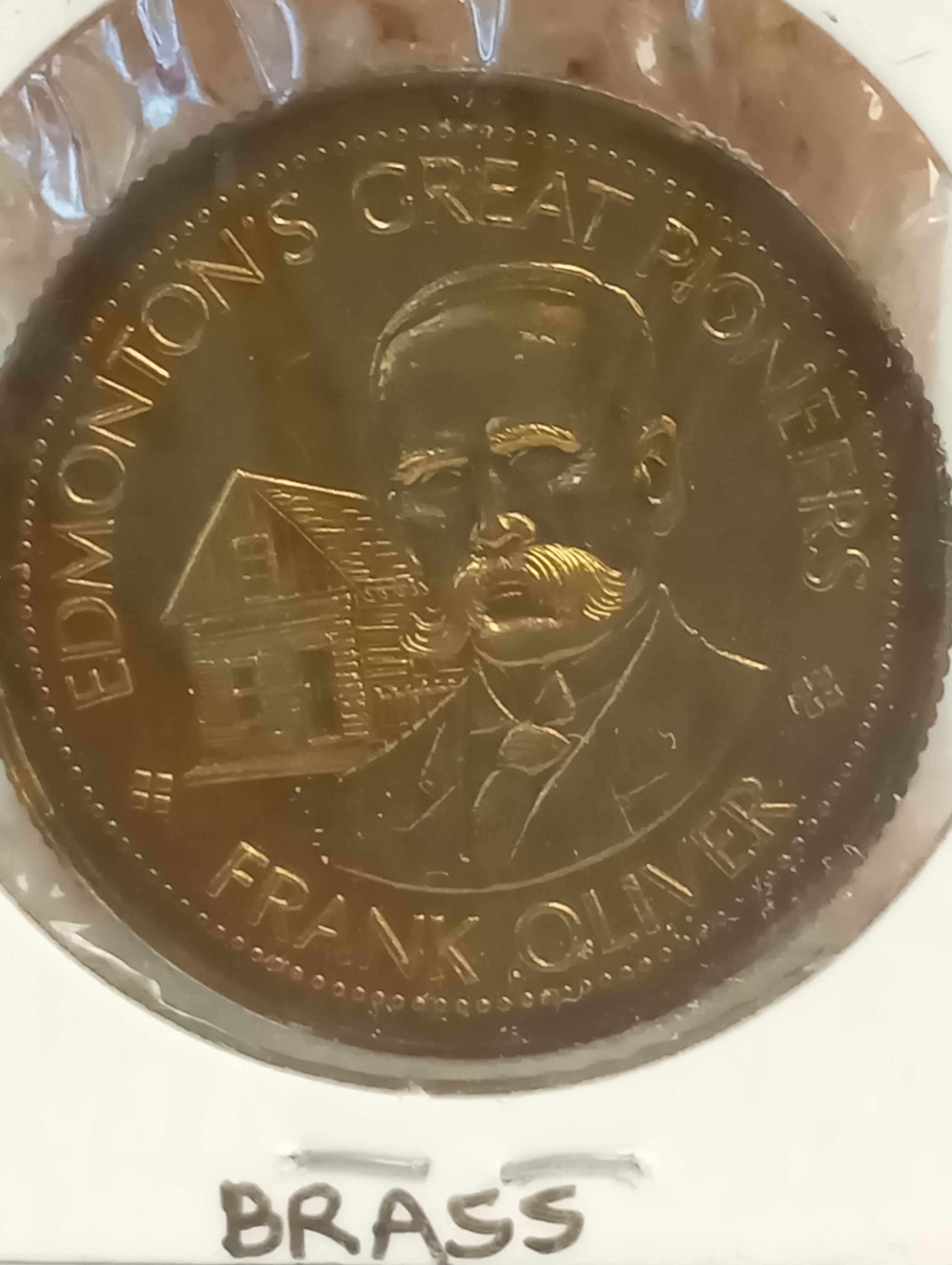 1980 Canada 1 Klondike Dollar Souvenir Pickaxe Pick Edmonton Days Frank ...