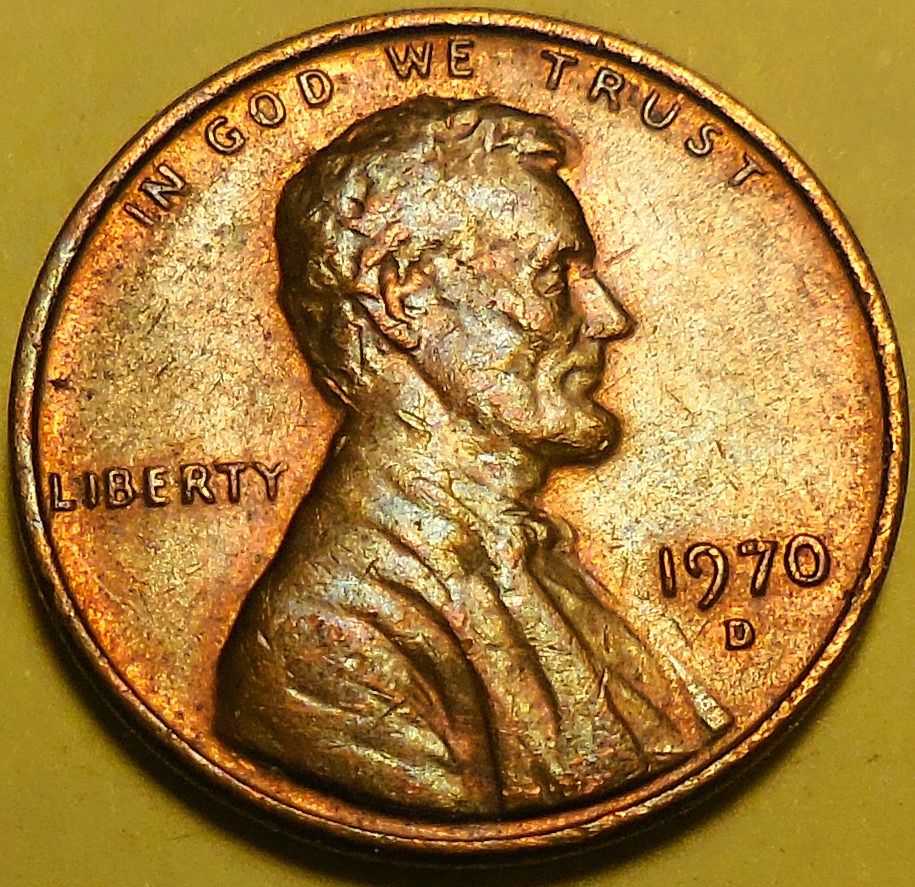1970-D Lincoln Memorial Cent Cent - For Sale, Buy Now Online - Item #799191