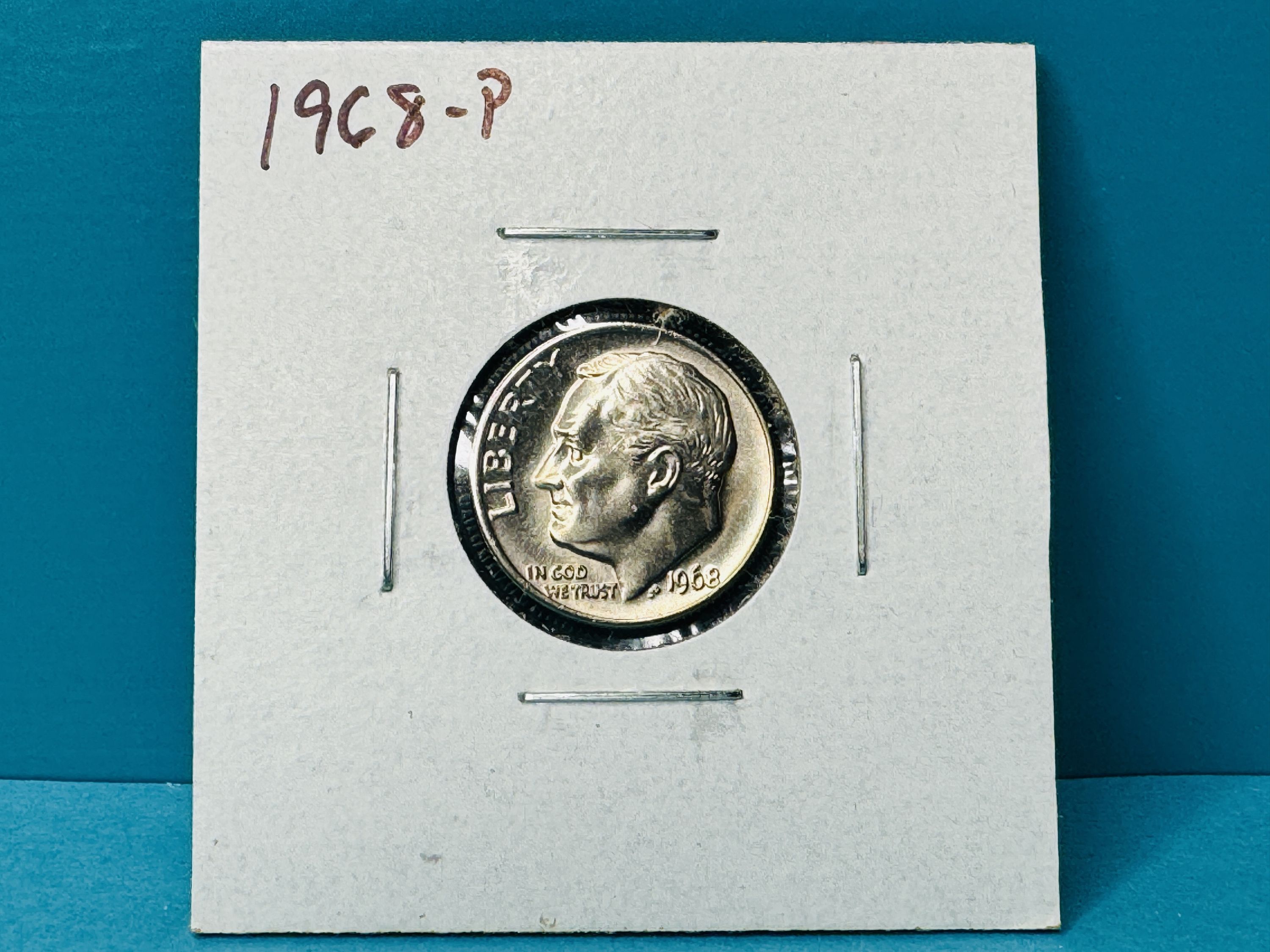 1968-P Roosevelt Dime - For Sale, Buy Now Online - Item #800986