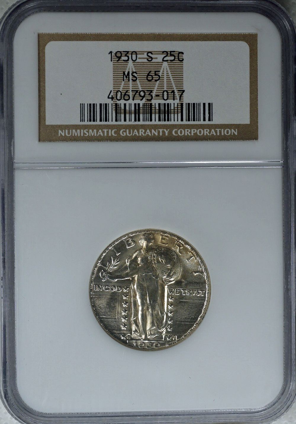 1930 S Standing Liberty Quarter - For Sale, Buy Now Online - Item #801697