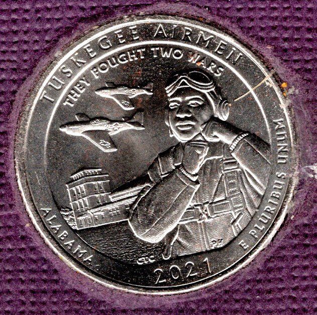 2021 P Tuskegee Airmen America The Beautiful Quarters -#05-026 - For ...