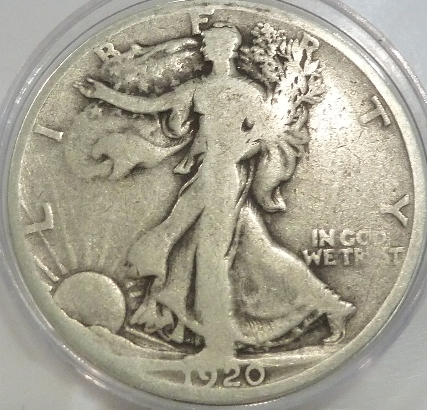 1920-S VERY GOOD Walking Liberty Half Dollar ( STM-42 ) - For Sale, Buy ...
