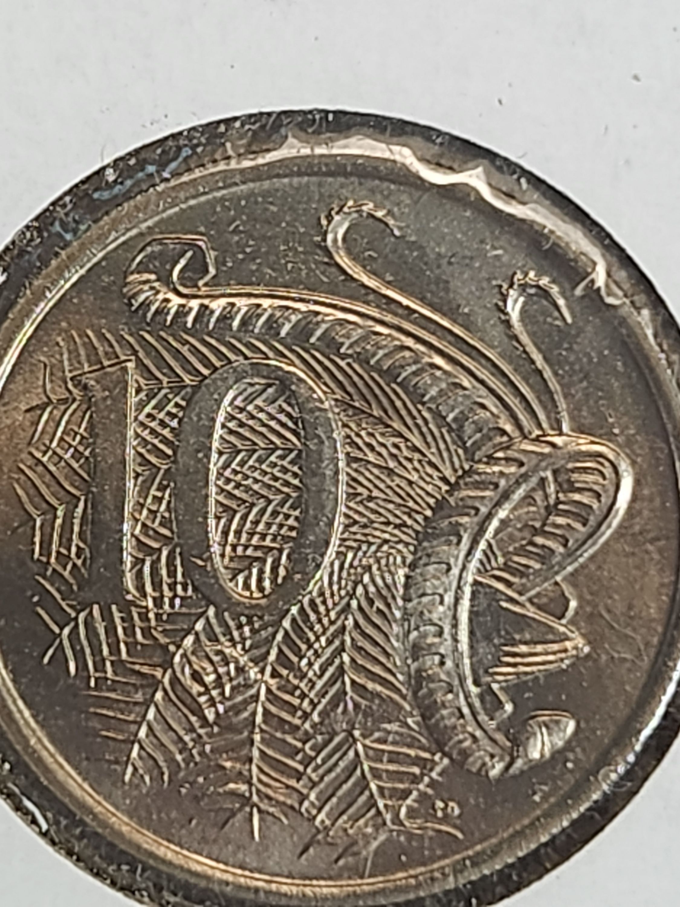 1966 Australia 10 Cents Coin Uncirculated Lyrebird - For Sale, Buy Now ...