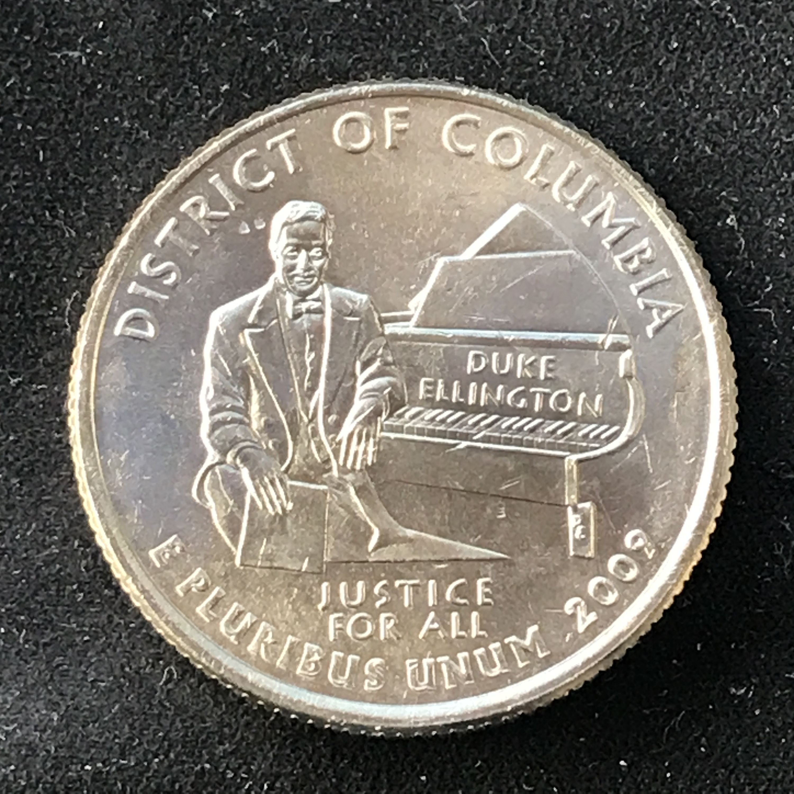 2009 P Uncirculated 50 States & Territories Quarter -- D.C. -- (0611-11 ...