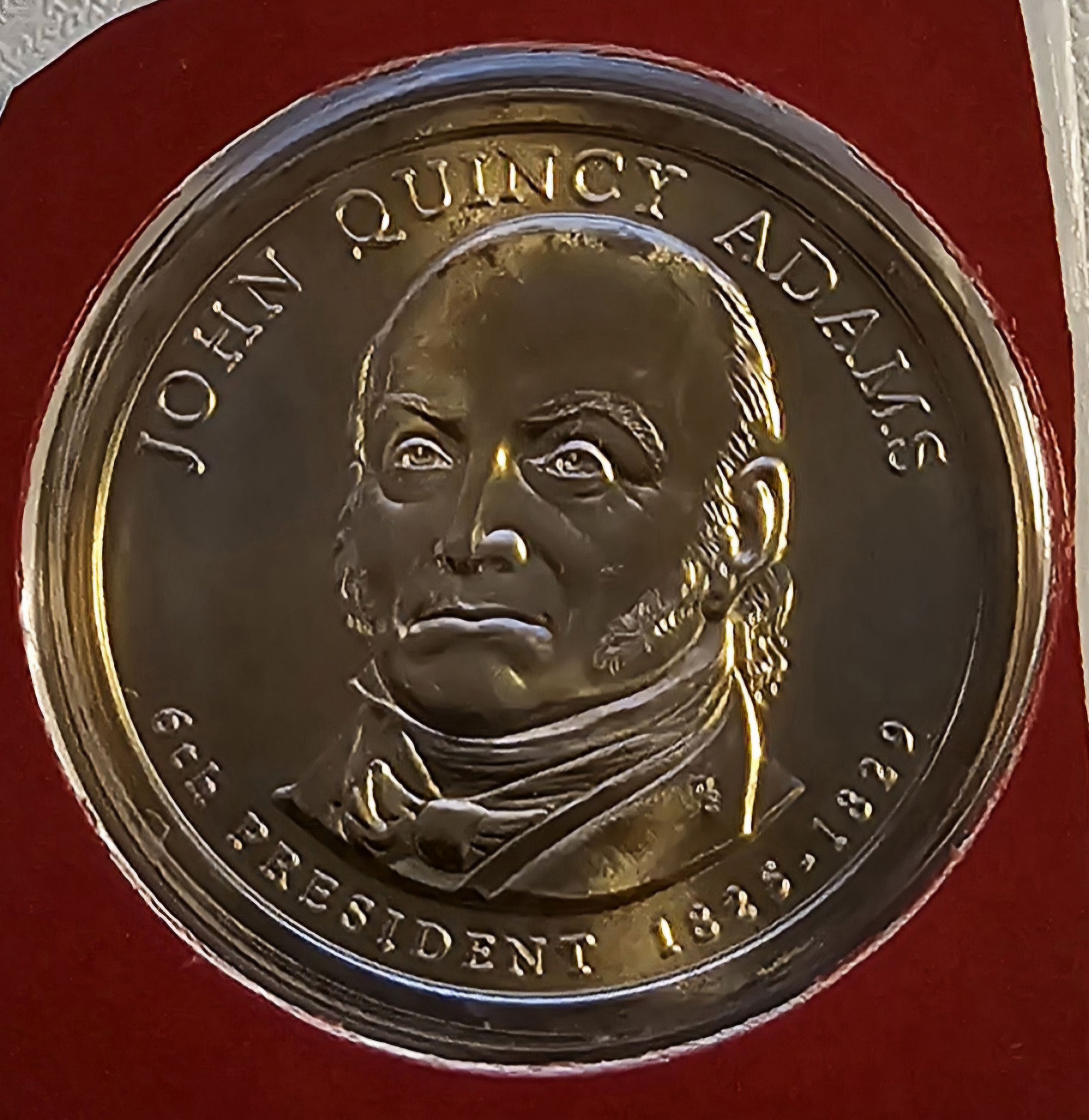 2008-D John Quincy Adams Presidential Dollar - BU in Original Mint ...