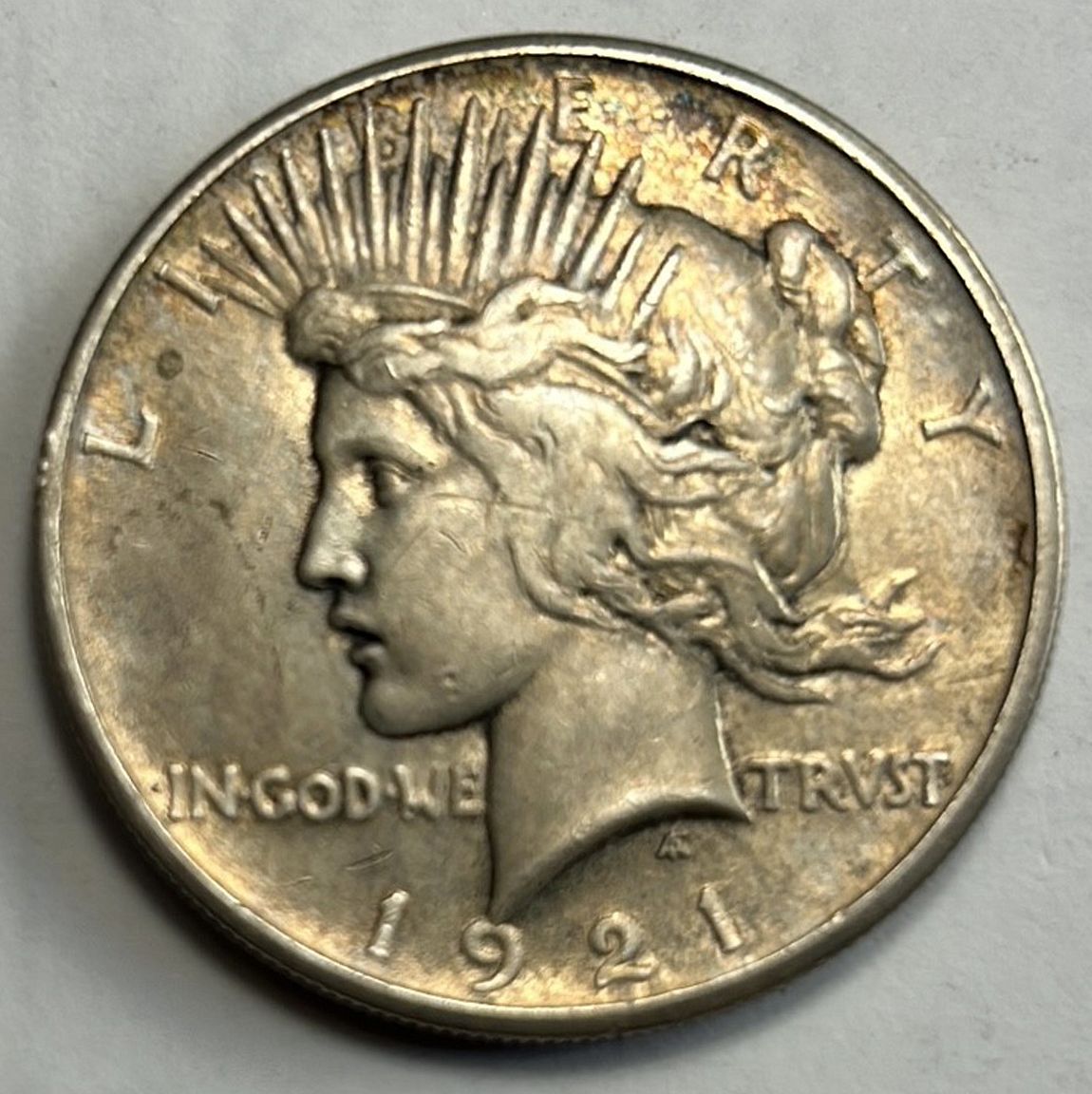 1921 Peace Dollars : High Relief Early Silver Dollars 8914 - For Sale ...