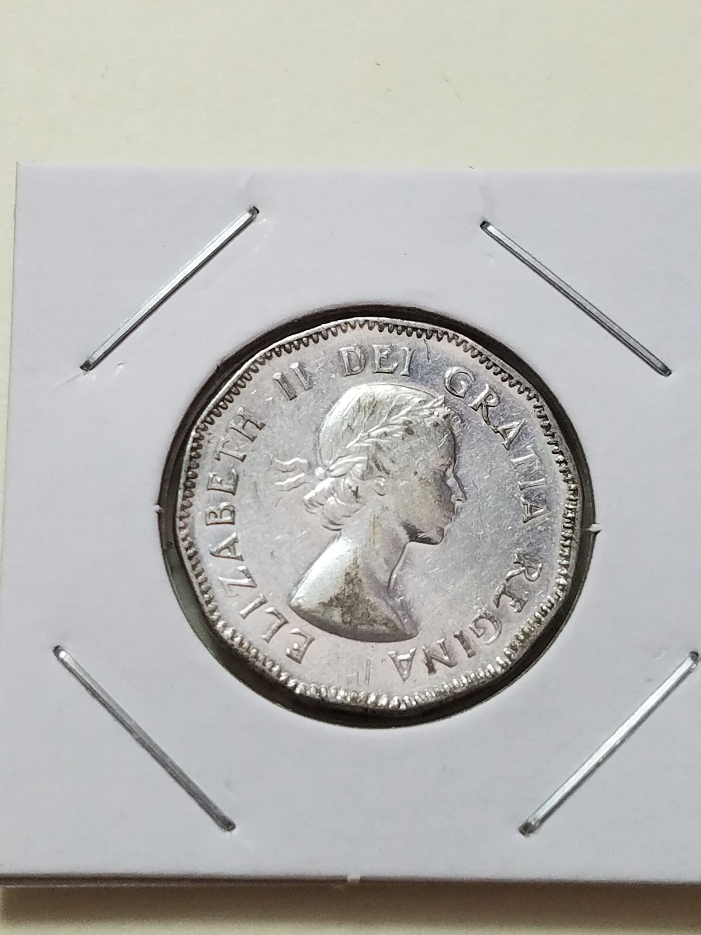 1953 Canada 5 Cents Nickel NSF Far No Shoulder Fold Far Leaf - For Sale ...