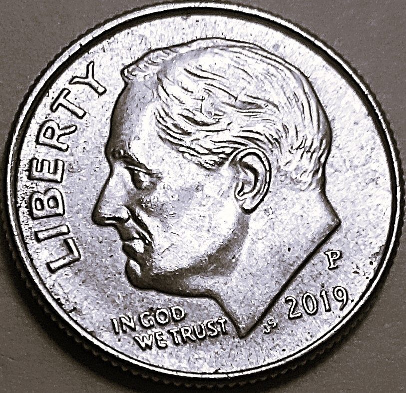 2019-P Roosevelt Dime Error Coin - For Sale, Buy Now Online - Item #816681