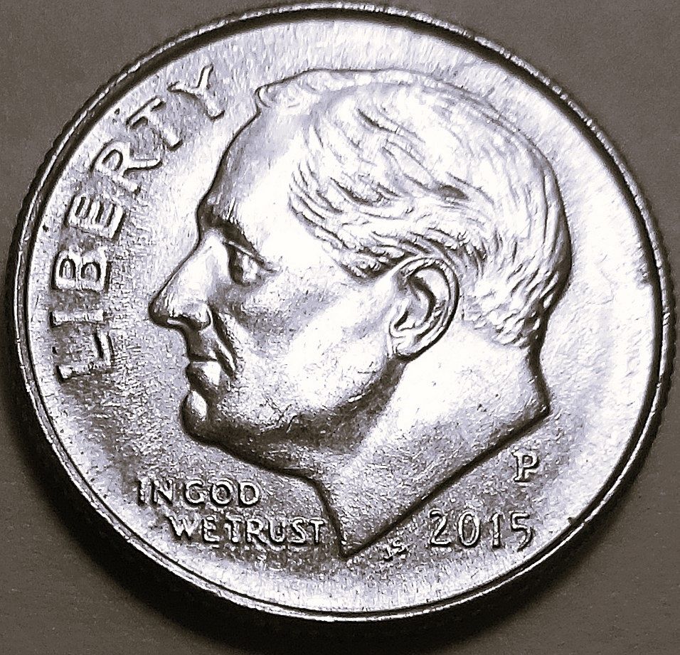 2015-P Roosevelt Dime with a DD Error - For Sale, Buy Now Online - Item ...