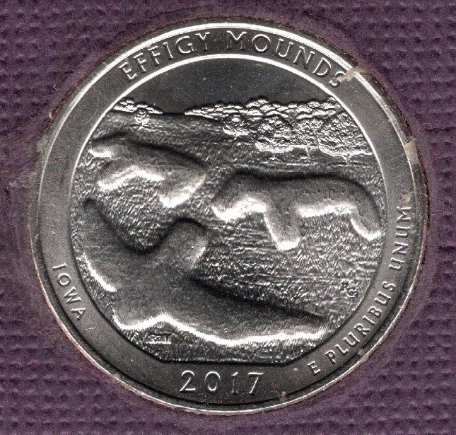 2017 P Effigy Mounds America The Beautiful Quarters -#07-003 - For Sale ...