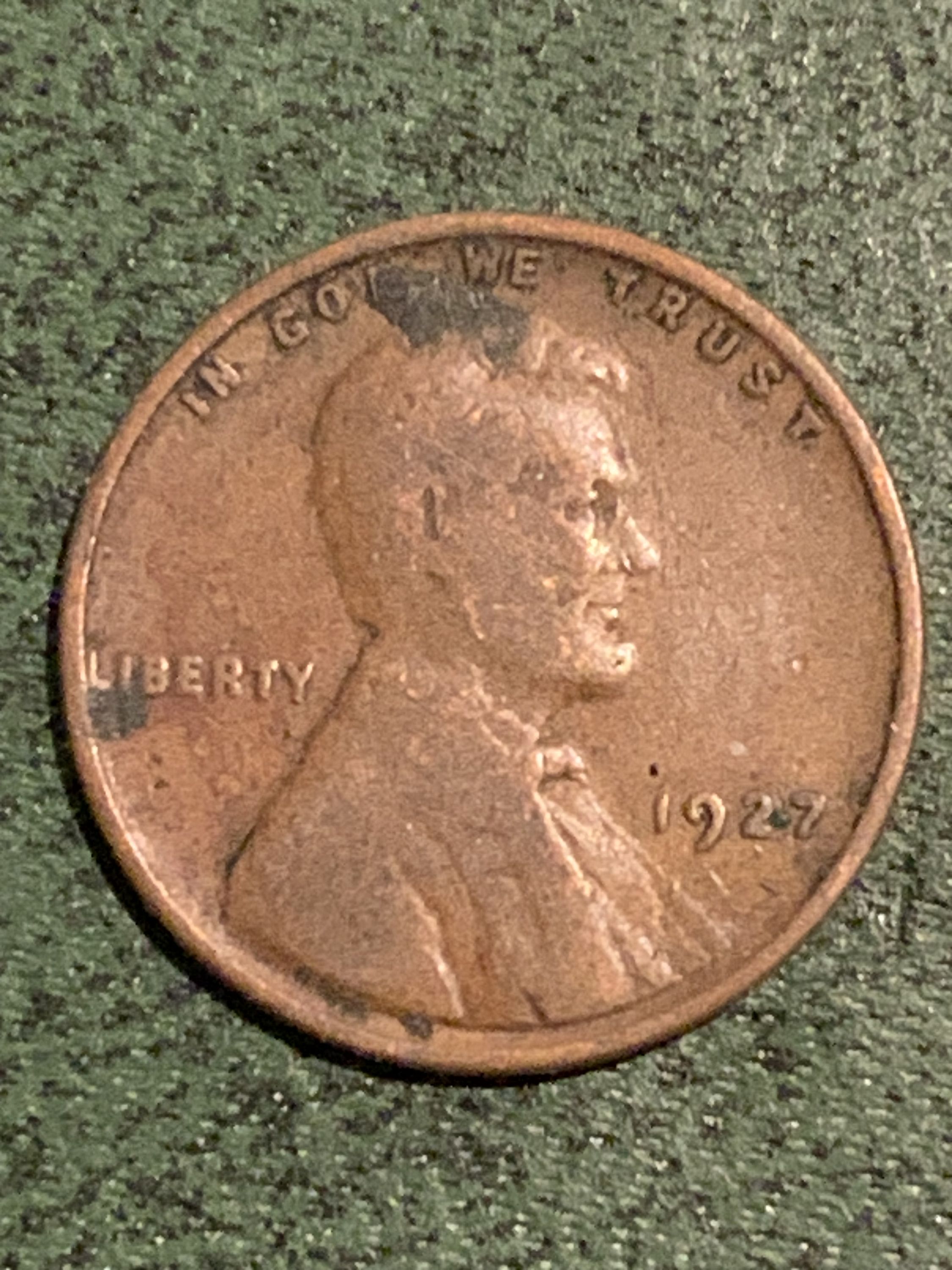 1927 P Lincoln Wheat Penny - For Sale, Buy Now Online - Item #818403