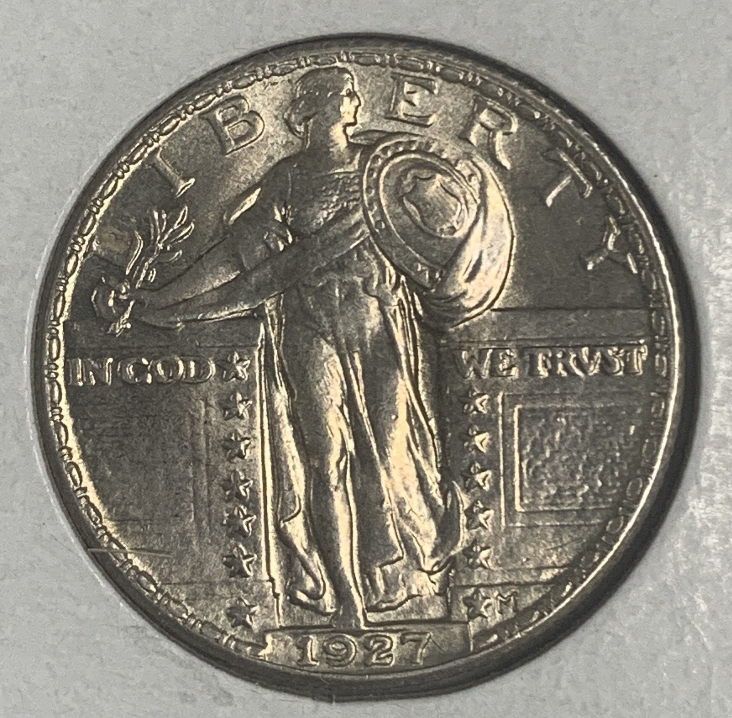 1927 Standing Liberty Quarter, MS60+ (7004) - For Sale, Buy Now Online ...