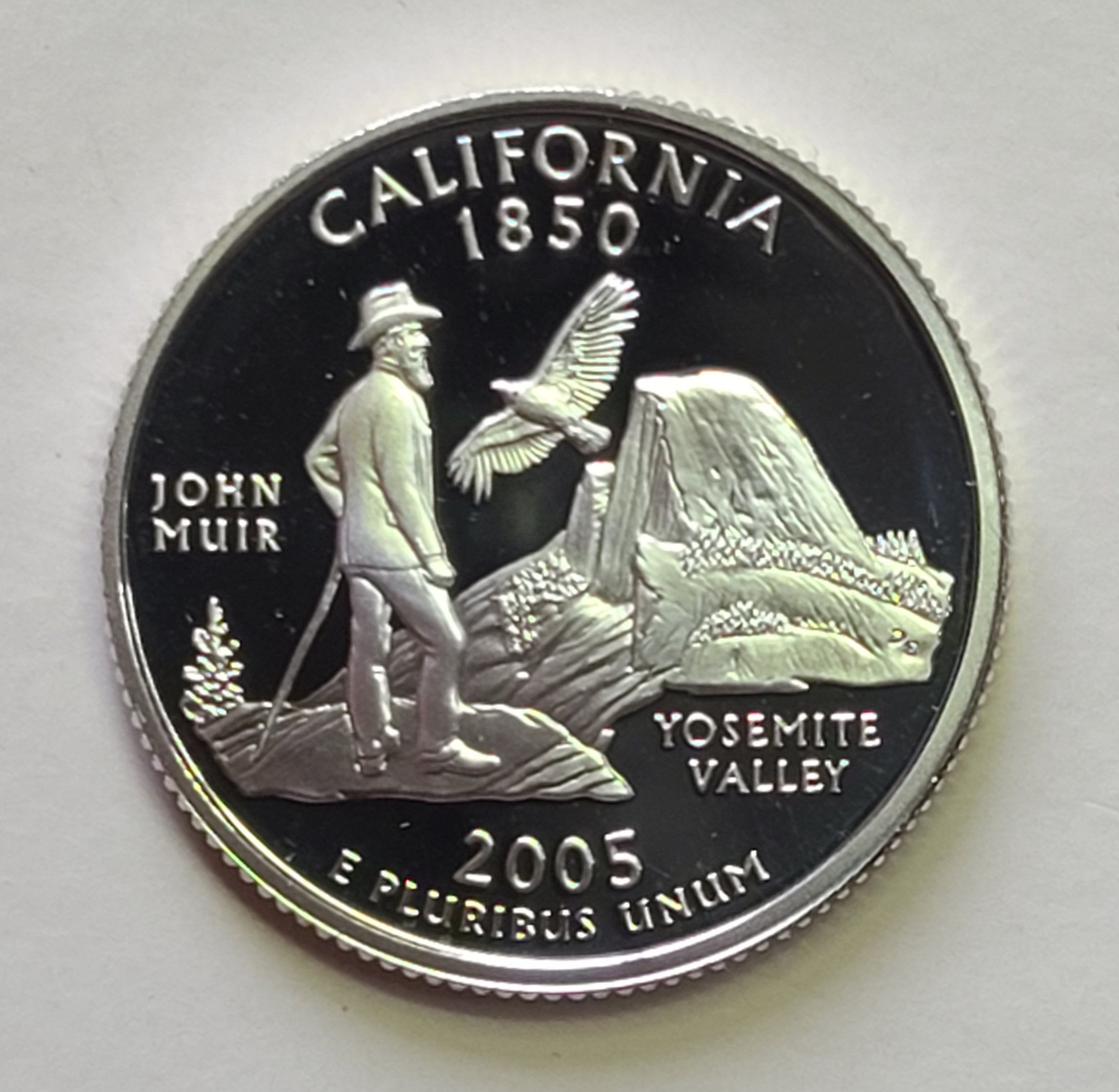 Statehood Quarter 2005-S California SILVER Proof-65 (GEM) - For Sale ...