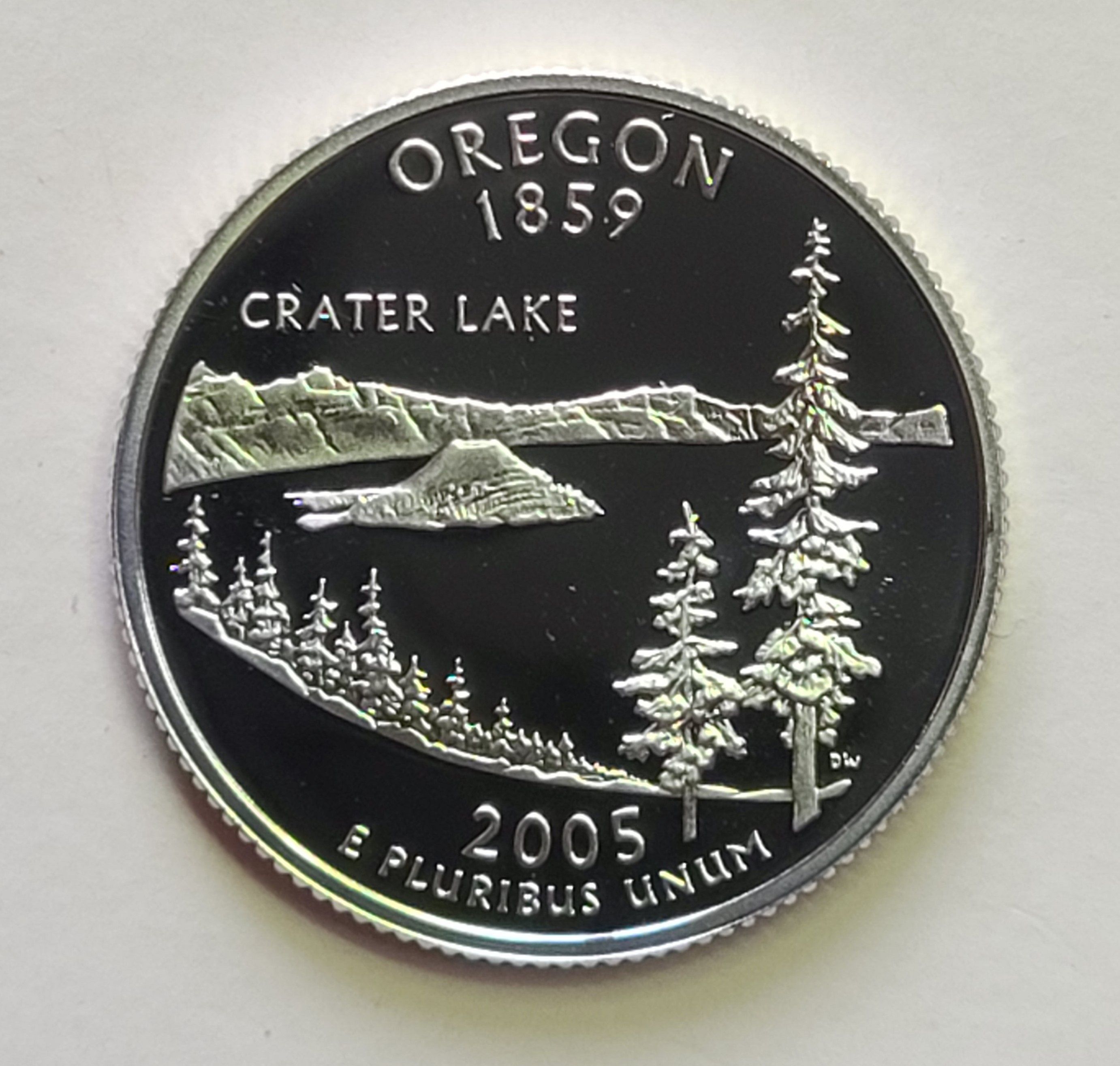 Statehood Quarter 2005-S Oregon SILVER Proof-66 (GEM+) - For Sale, Buy ...