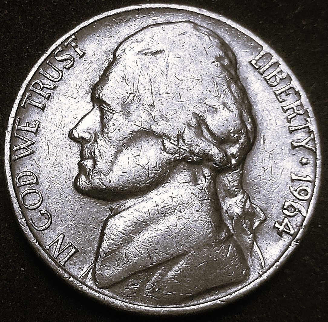 Jefferson Nickel 1964-D - For Sale, Buy Now Online - Item #819256